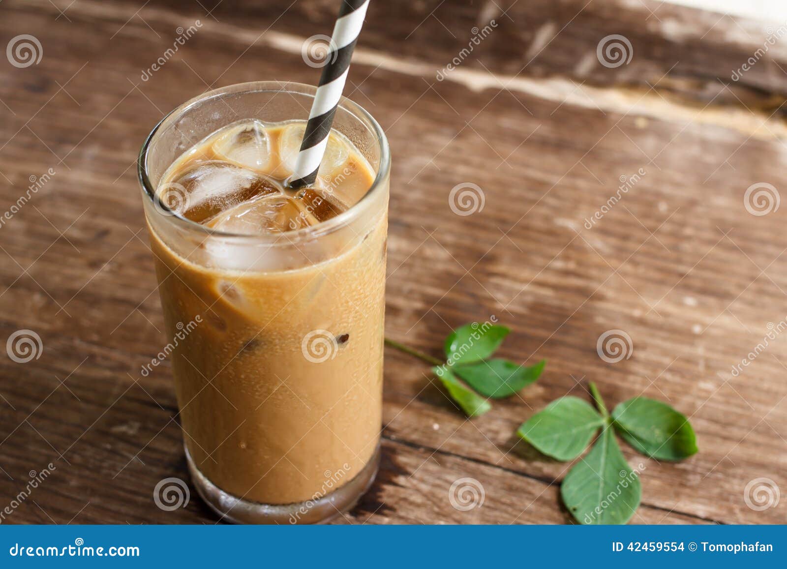 Glass of Cold Coffee stock photo. Image of gourmet, iced - 42459554
