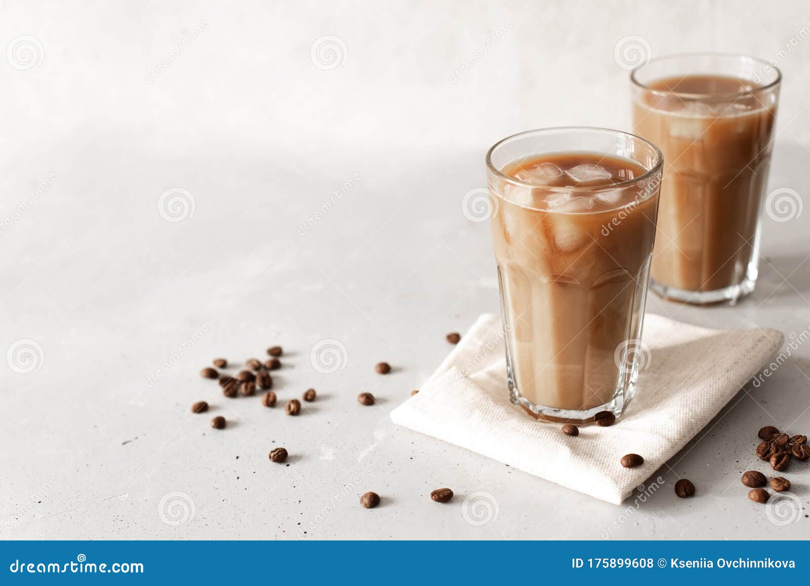 Glass of Cold Coffee on Wood Stock Photo - Image of frappe, sweet ...