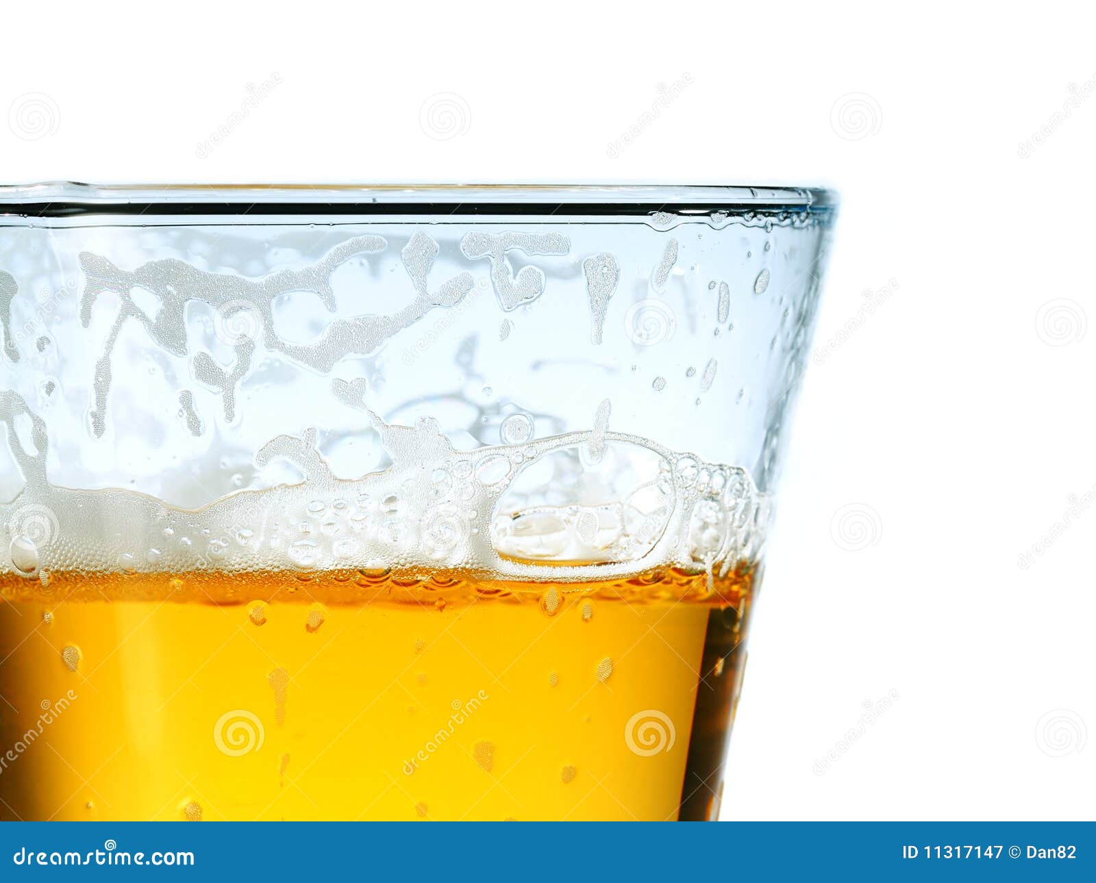 Glass of cold light beer stock image. Image of drink - 11317147