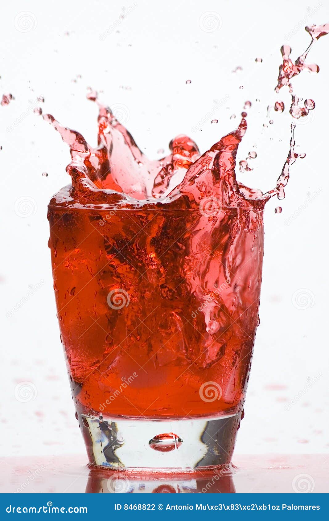 Glass Cold Martini Cocktail Isolated Stock Photo - Image of isolated ...