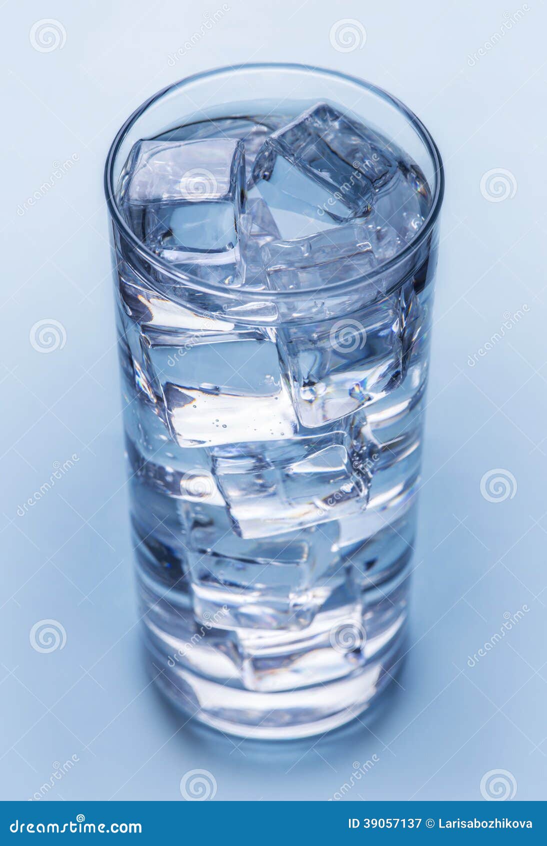 Glass of Cold Mineral Water. Stock Image - Image of white, liquid: 39057137