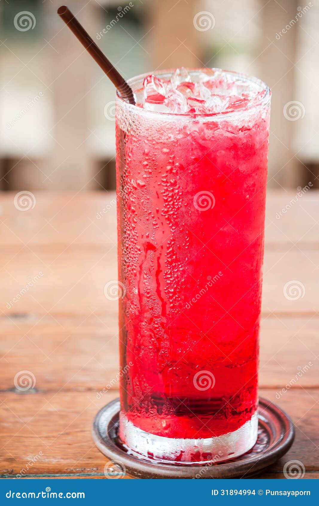 Glass of cold red drink stock photo. Image of mint, alcohol - 31894994