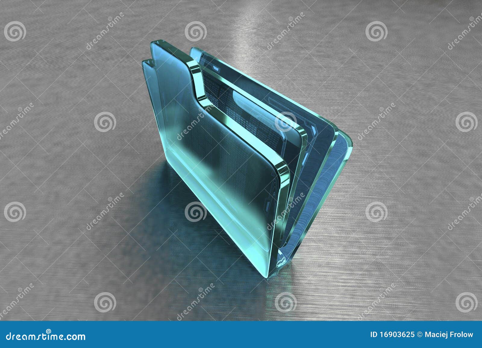Glass computer folder stock image. Image of details, draw - 16903625