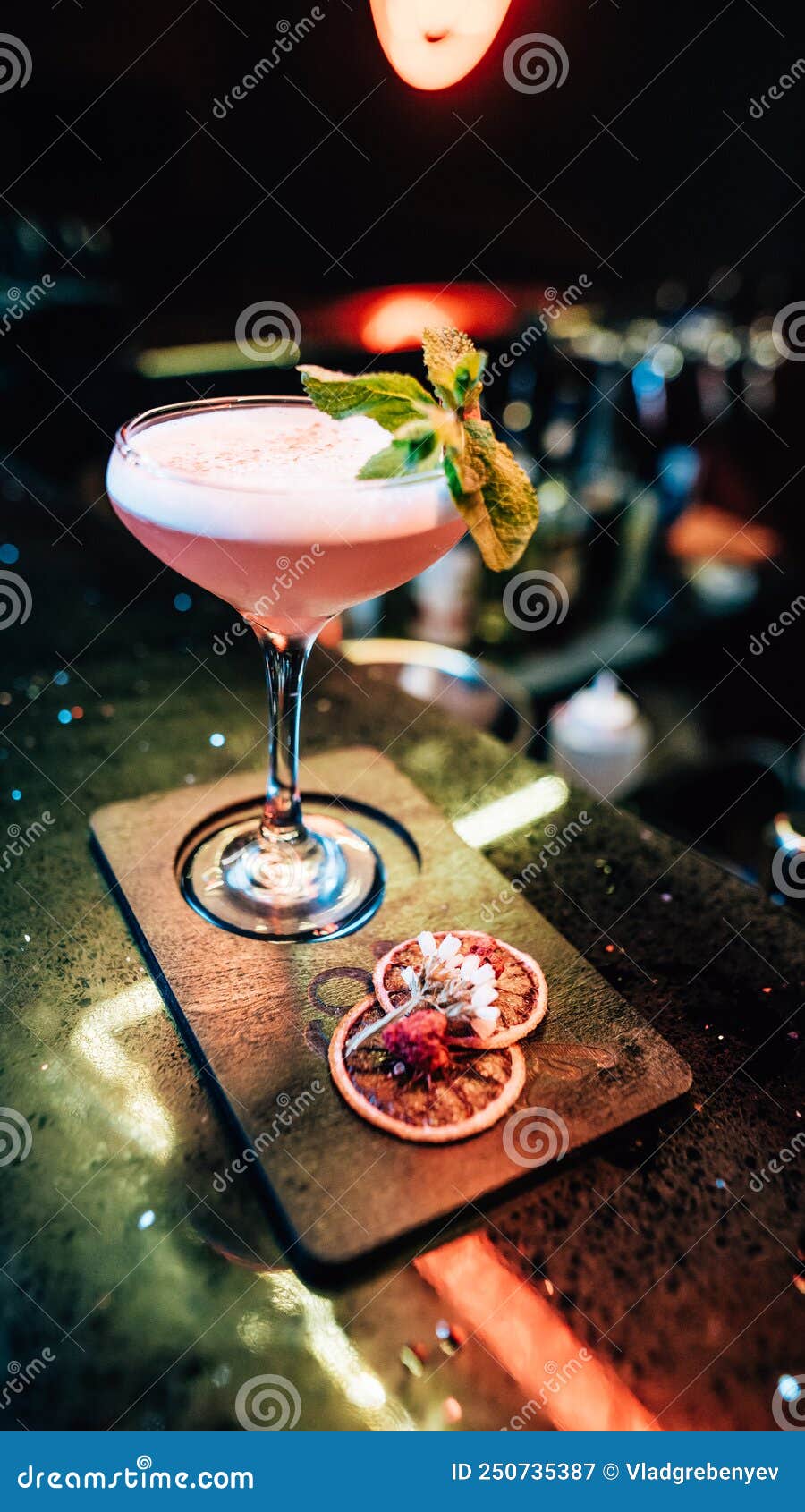 A Glass of Cooling Cocktail Stock Image - Image of meal, liqueur: 250735387