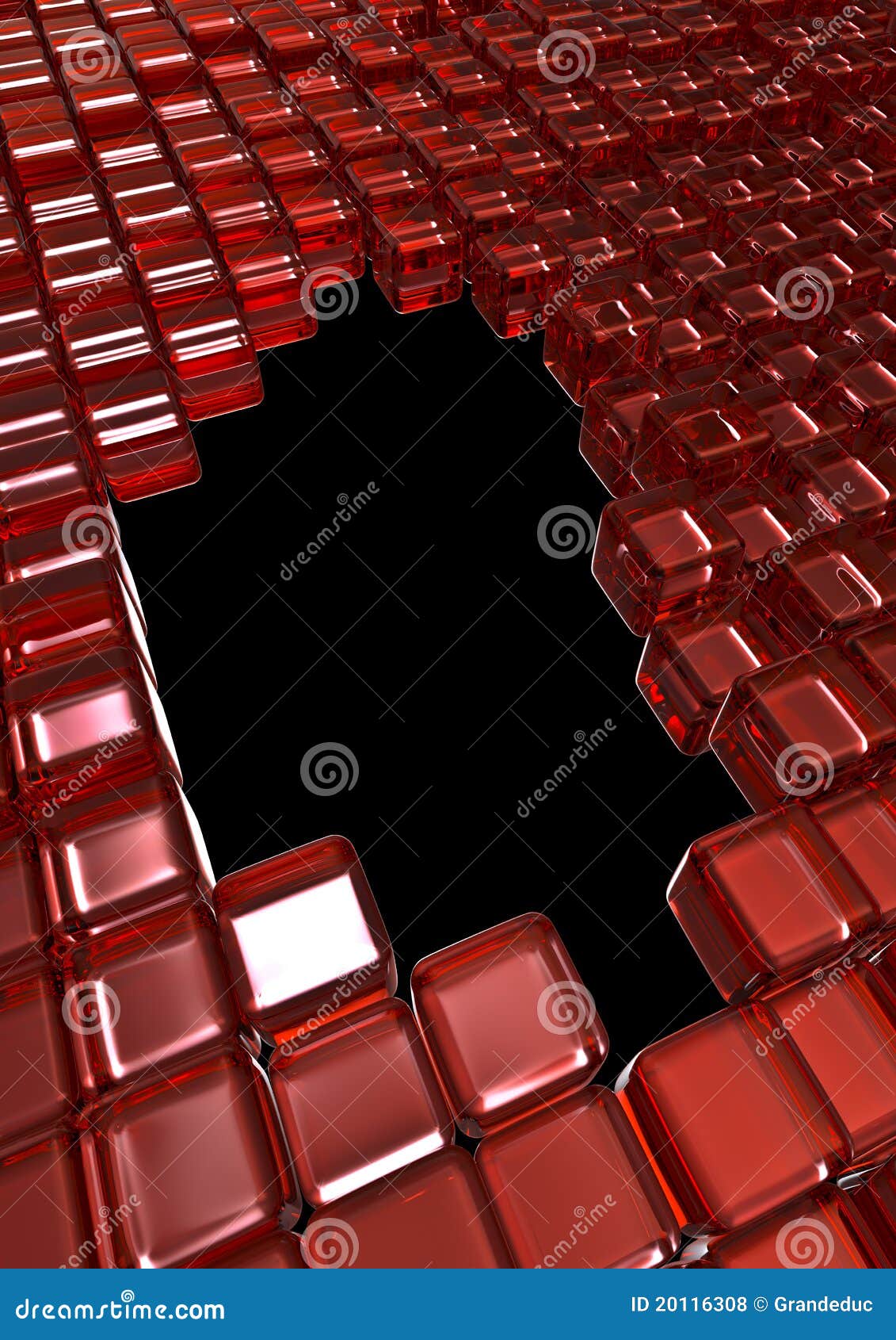 Ice Cubes Frame. Chill Border, Icy Cold Cube And Iced Rectangular Frame ...