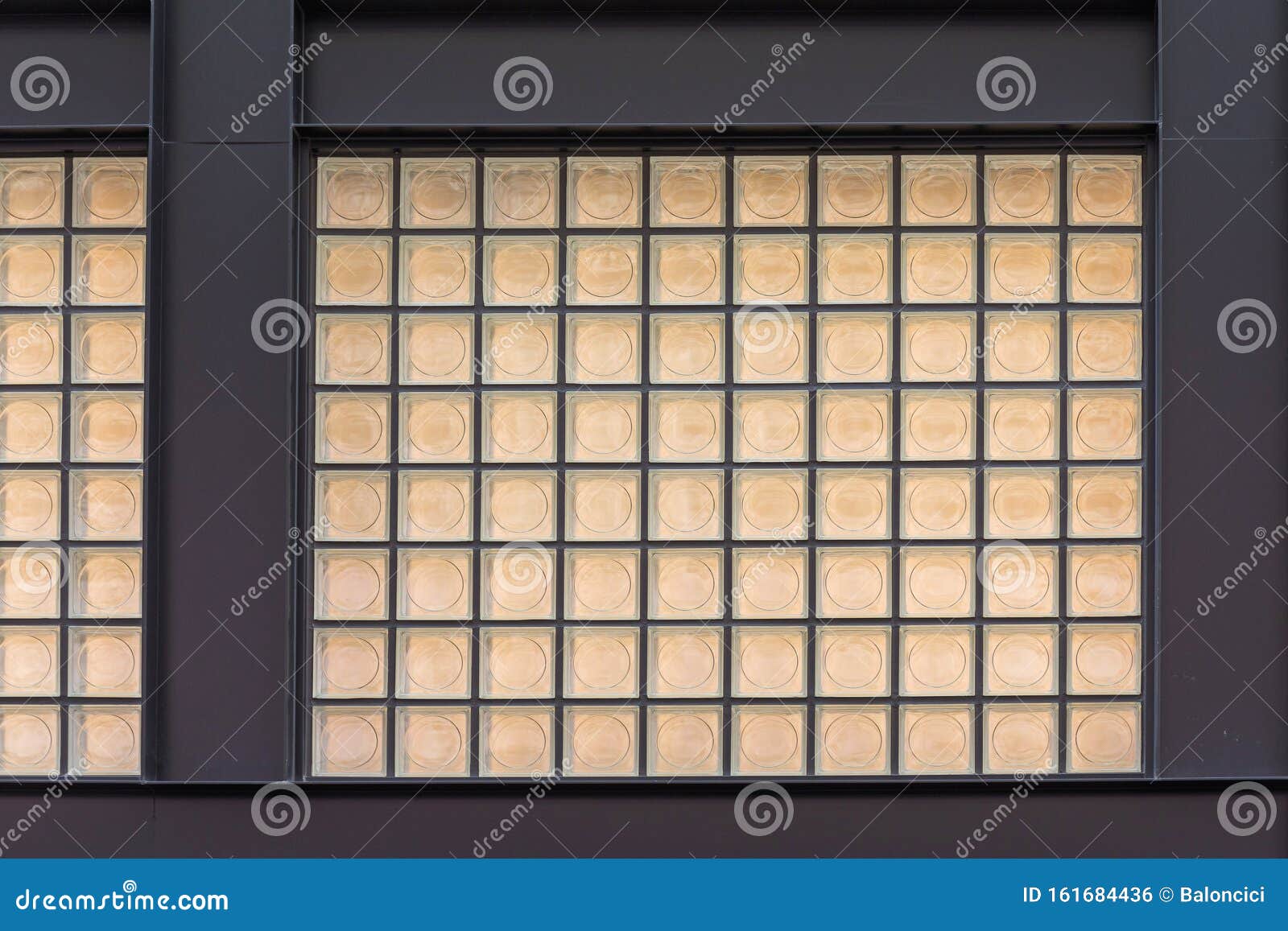 Glass Cubes Wall stock photo. Image of wall, transparent - 161684436