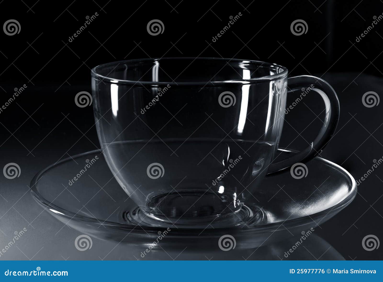 Glass cup stock photo. Image of plate, blyudtstse, transparent - 25977776