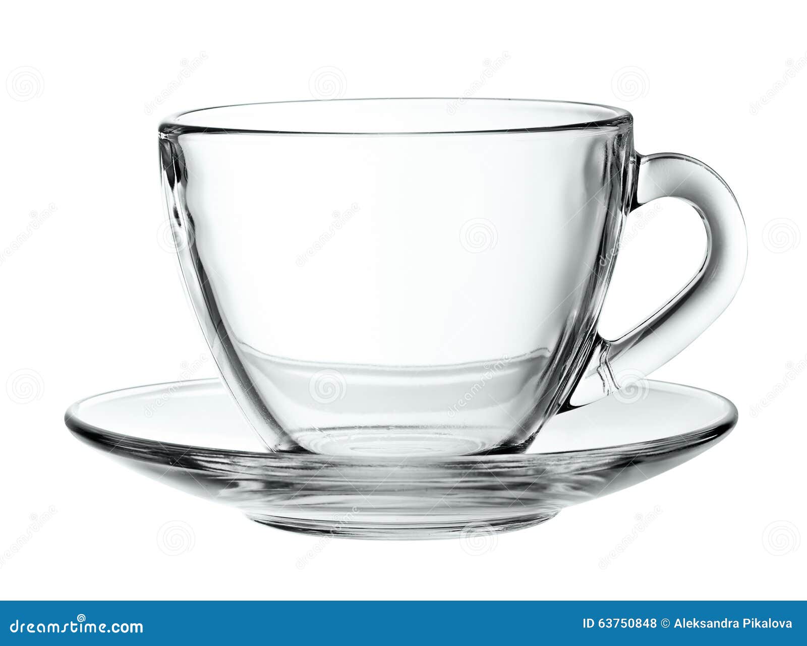 Glass cup stock photo. Image of isolated, symbol, cuppa - 63750848