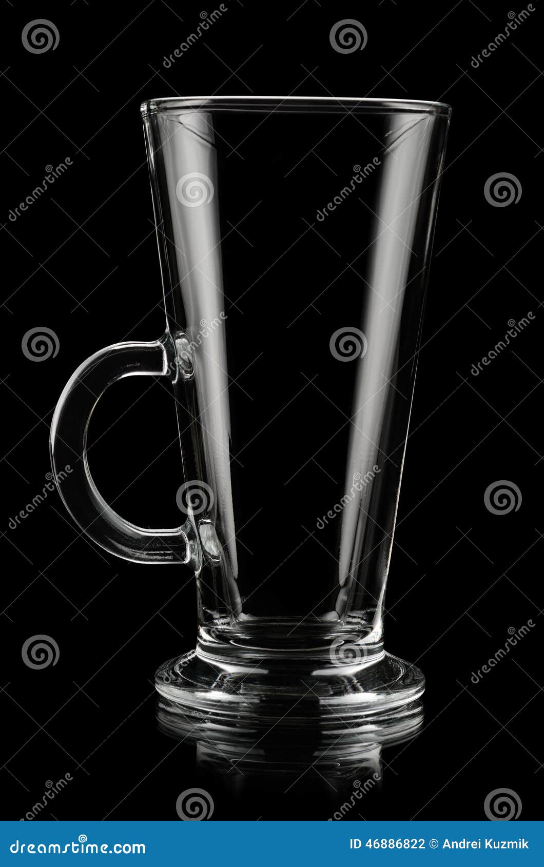 Glass cup stock photo. Image of macchiato, transparent - 46886822