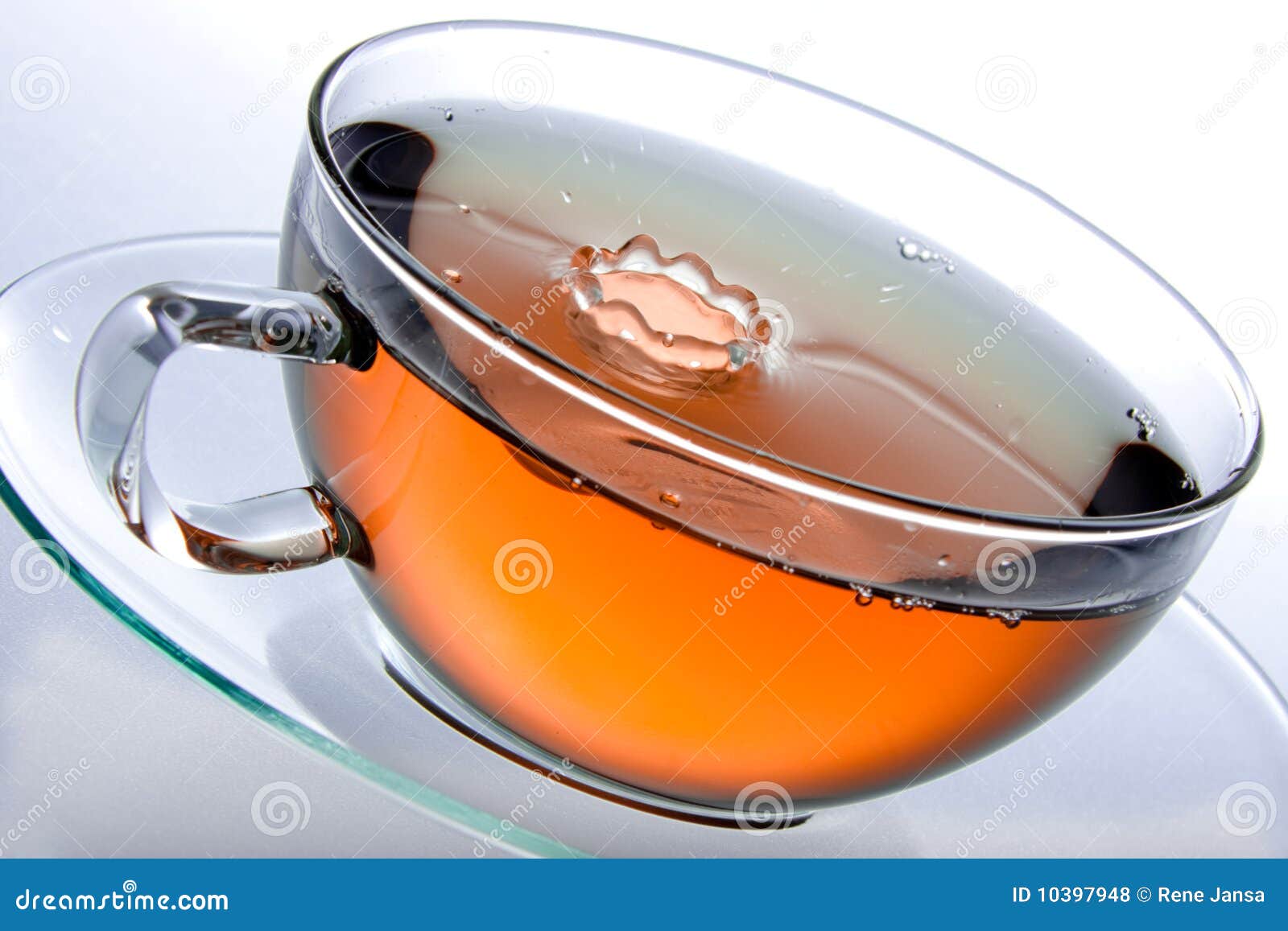 Glass cup of tea stock photo. Image of details, glass - 10397948