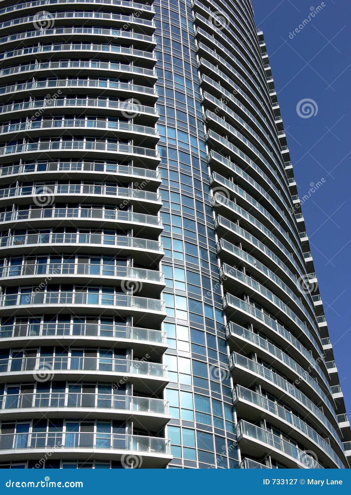 Glass Curves stock image. Image of architecture, repetition - 733127