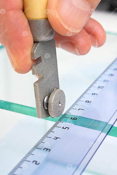 Glass cutting stock photo. Image of material, industry - 16658576