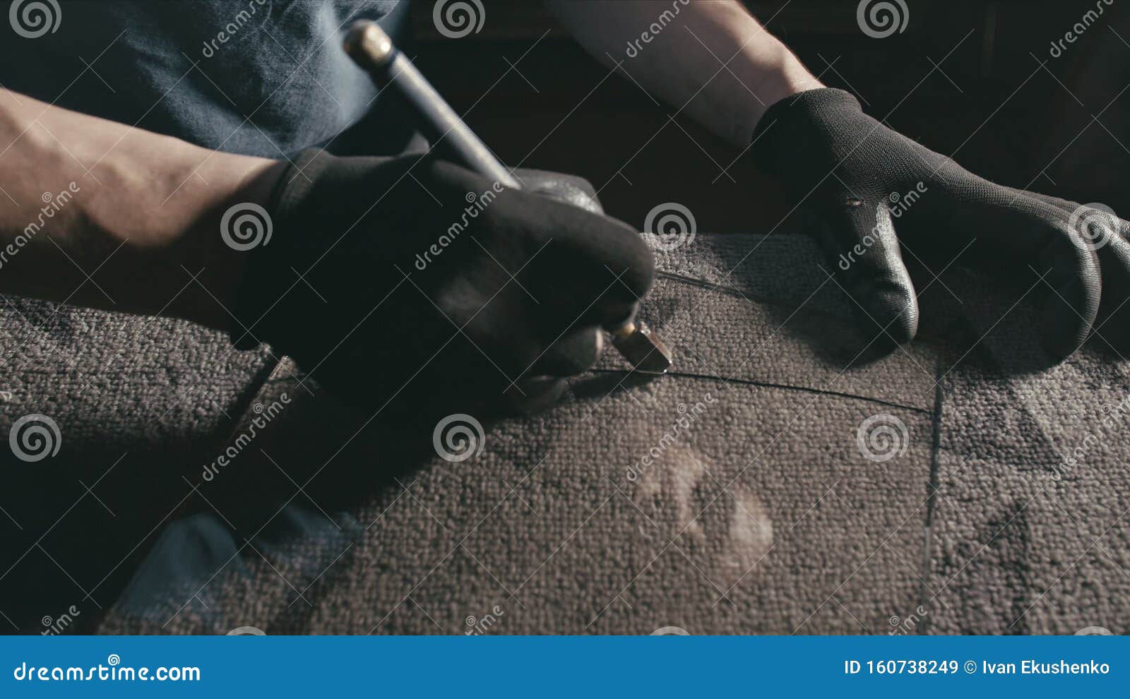 Glass Cutting and Processing for Fireplace Doors. Circular Glass Cutter ...