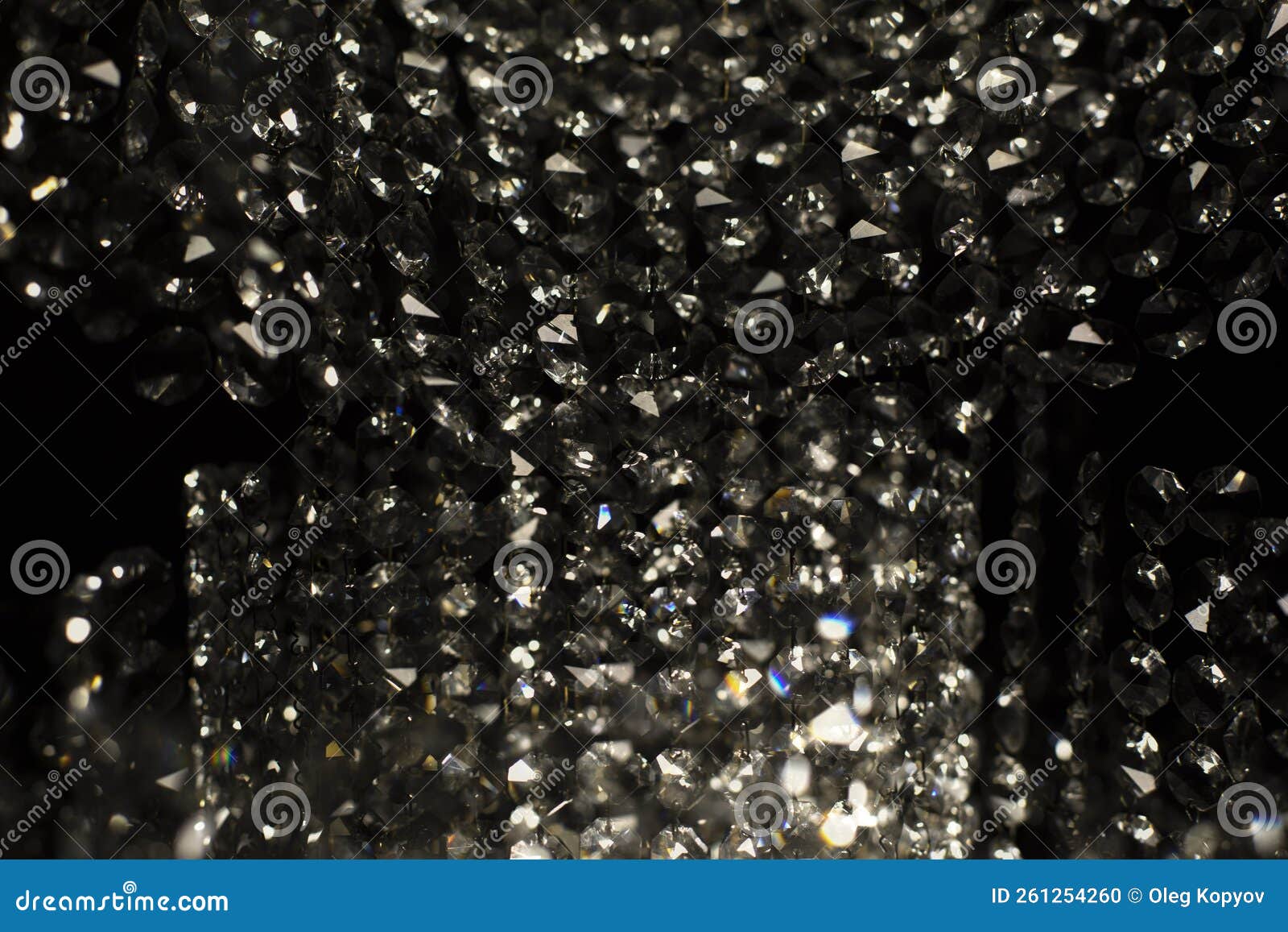 Glass in Dark. Light on Glass Elements Stock Photo - Image of modern ...