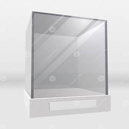 Glass display cabinet stock vector. Illustration of eps10 - 19882139
