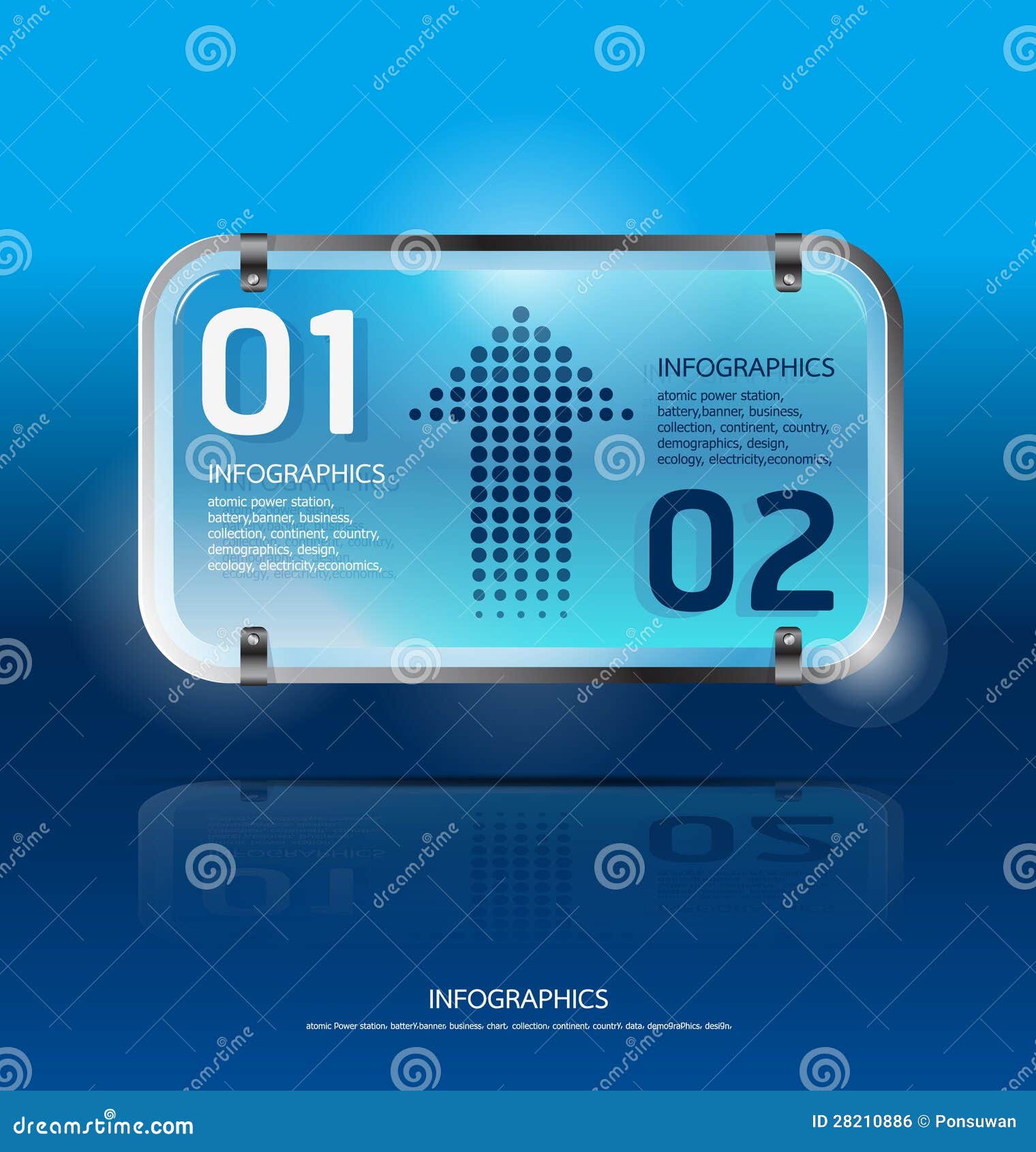 Glass Display Frame Design Vector Stock Vector - Illustration of ...