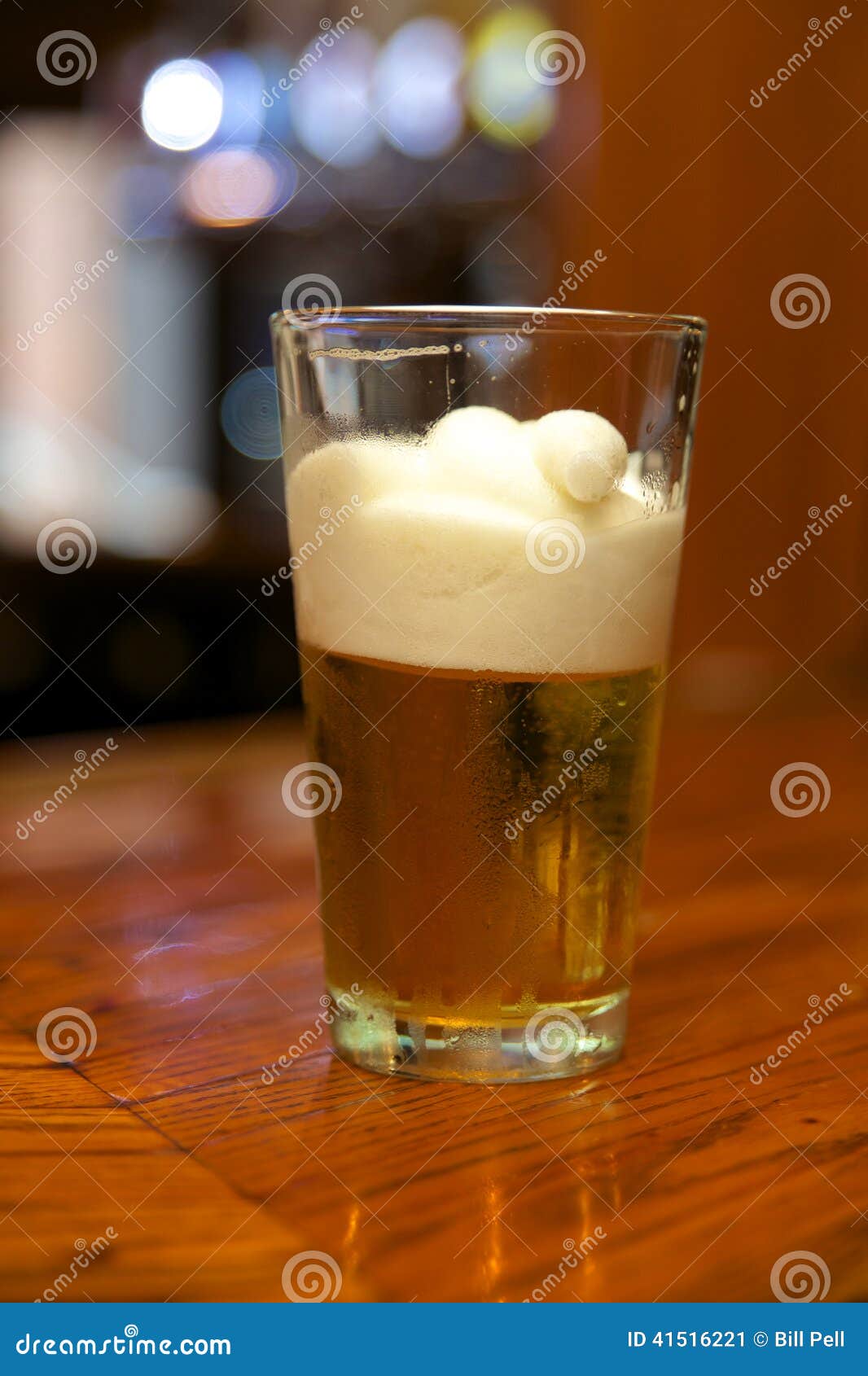 Glass of Draft Beer stock image. Image of draft, beverage - 41516221