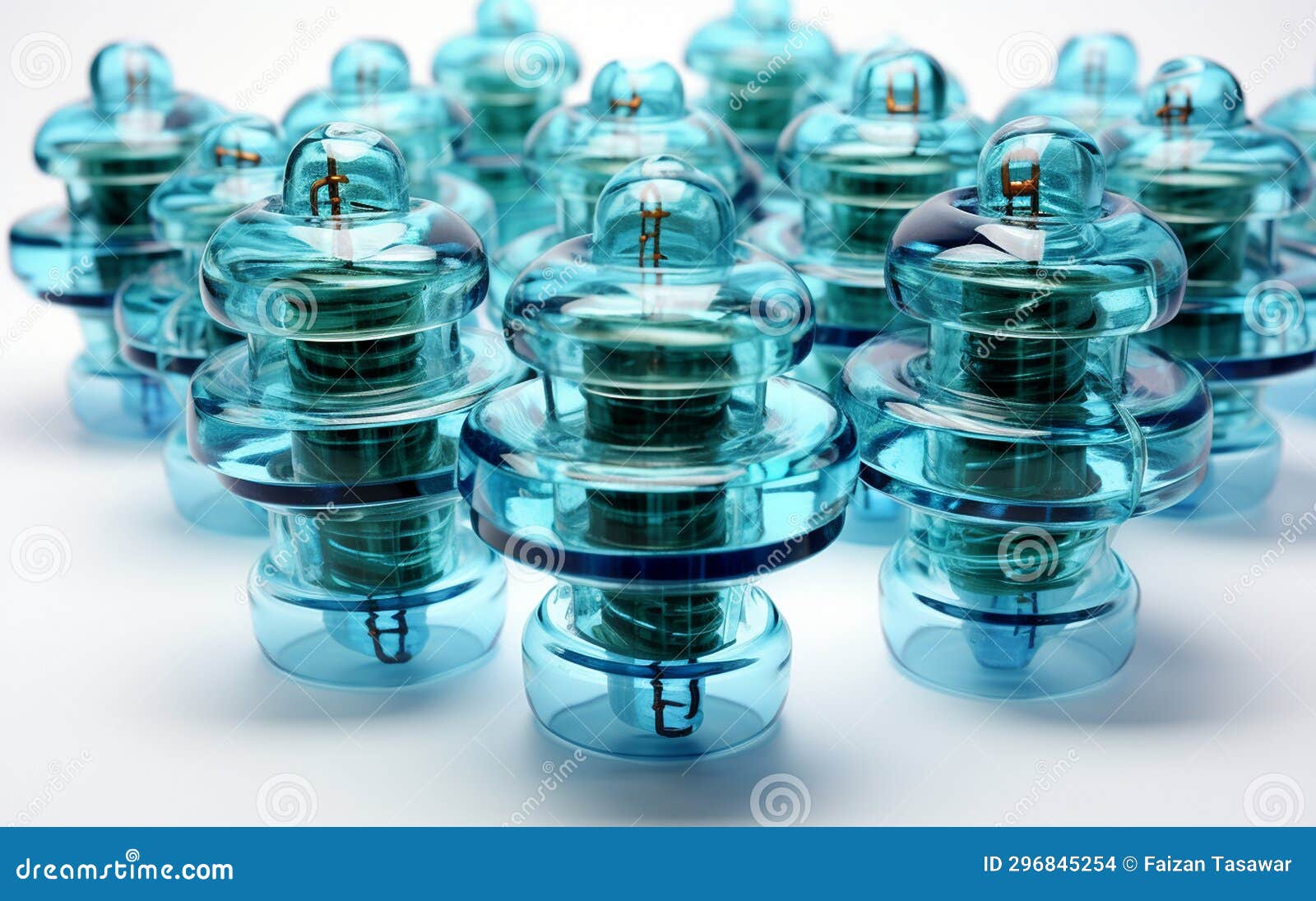 Electric Insulators On A Barn Wall Stock Photo | CartoonDealer.com ...