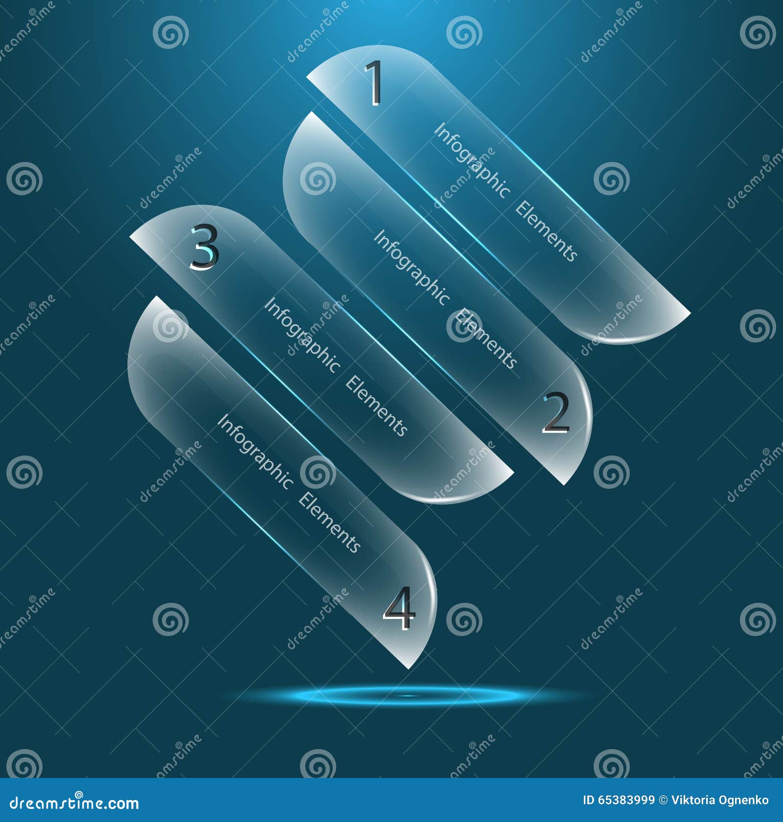 Glass elements stock illustration. Illustration of segment - 65383999
