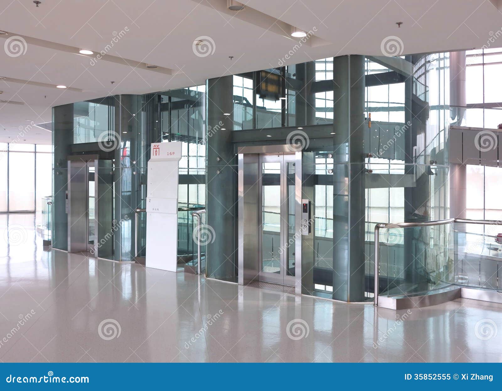 Glass elevator stock image. Image of modern, roof, architecture - 35852555