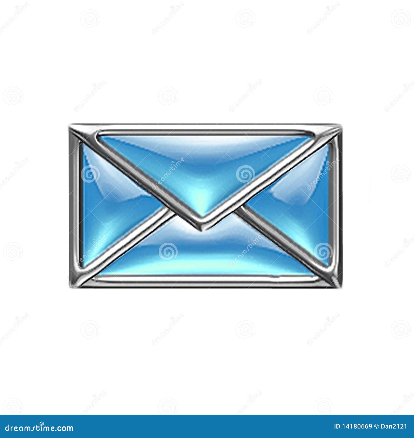 Glass Email icon stock illustration. Illustration of steel - 14180669