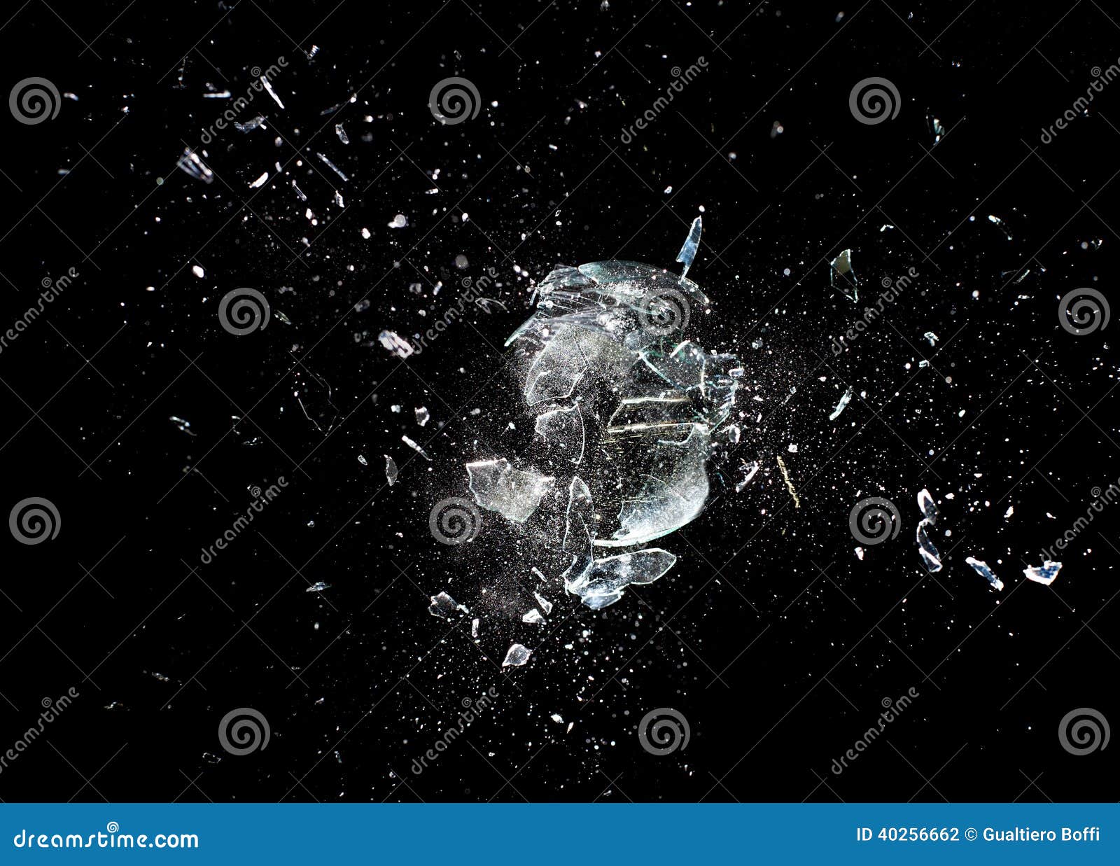 Glass explosion stock photo. Image of closeup, damage - 40256662