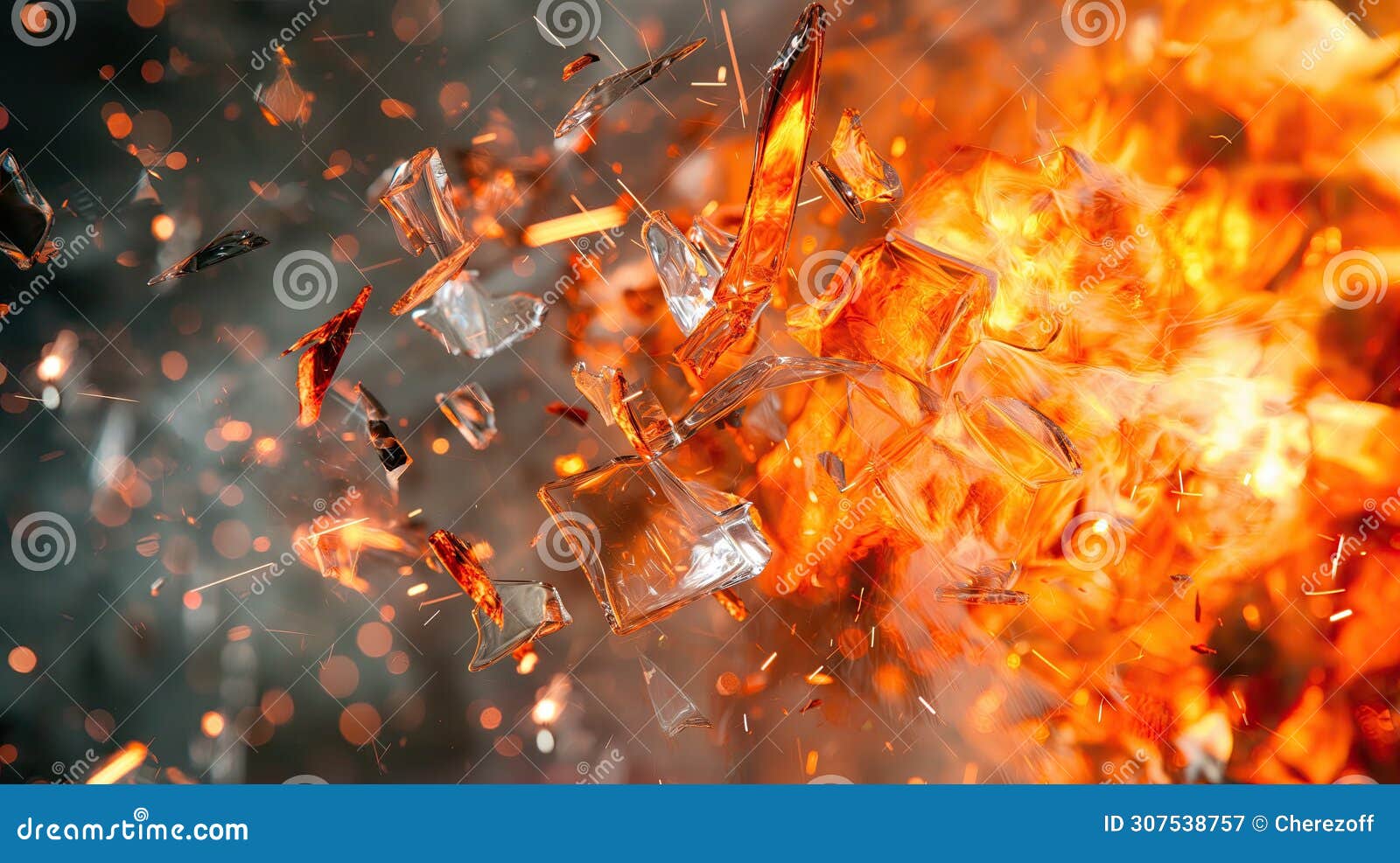 Glass Explosion stock image. Image of shape, collision - 307538757