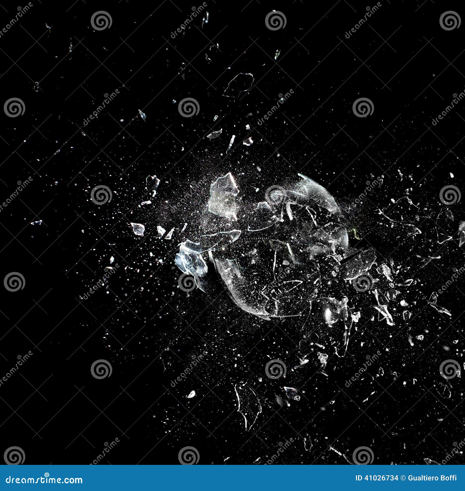 Glass explosion stock photo. Image of background, collision - 41026734