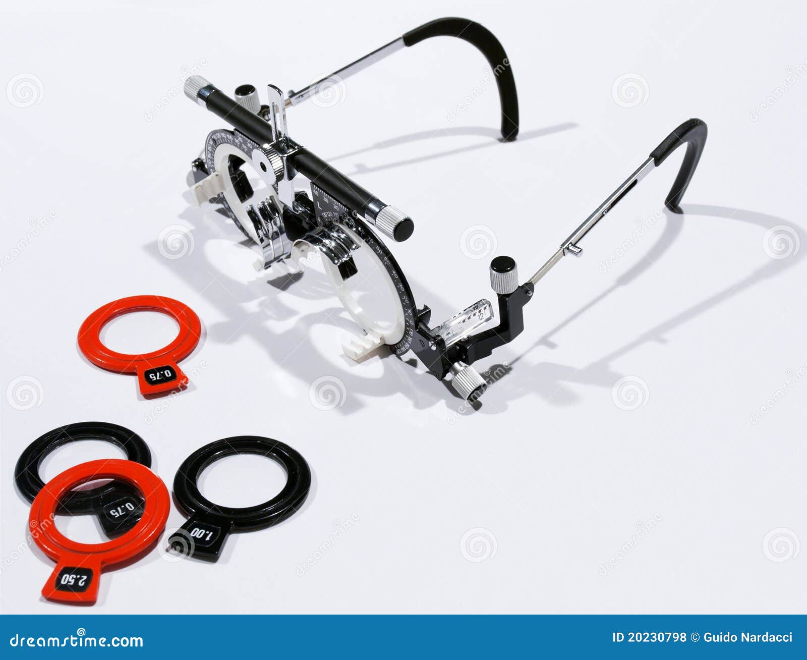 Glass for eye test stock photo. Image of optical, optometrist - 20230798