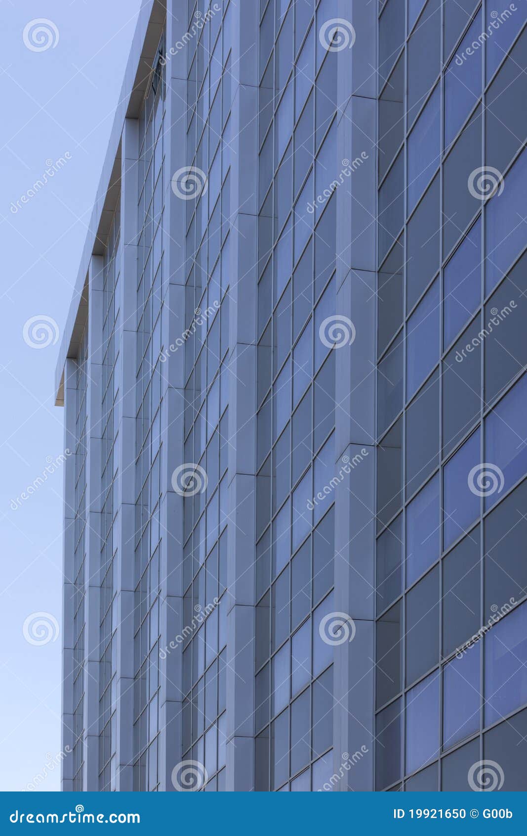 Glass facade of a building stock photo. Image of perspective - 19921650