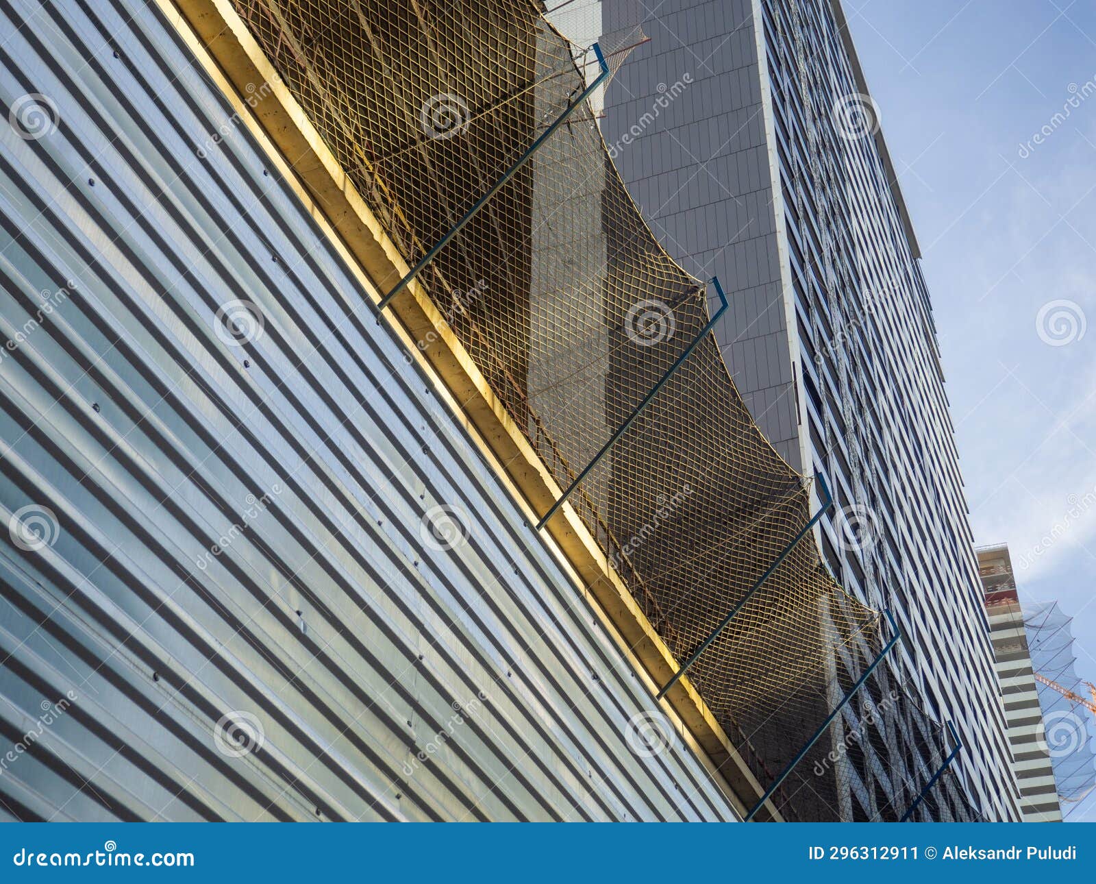 Facade Safety Construction Site Building Protection Scaffold Covers In ...