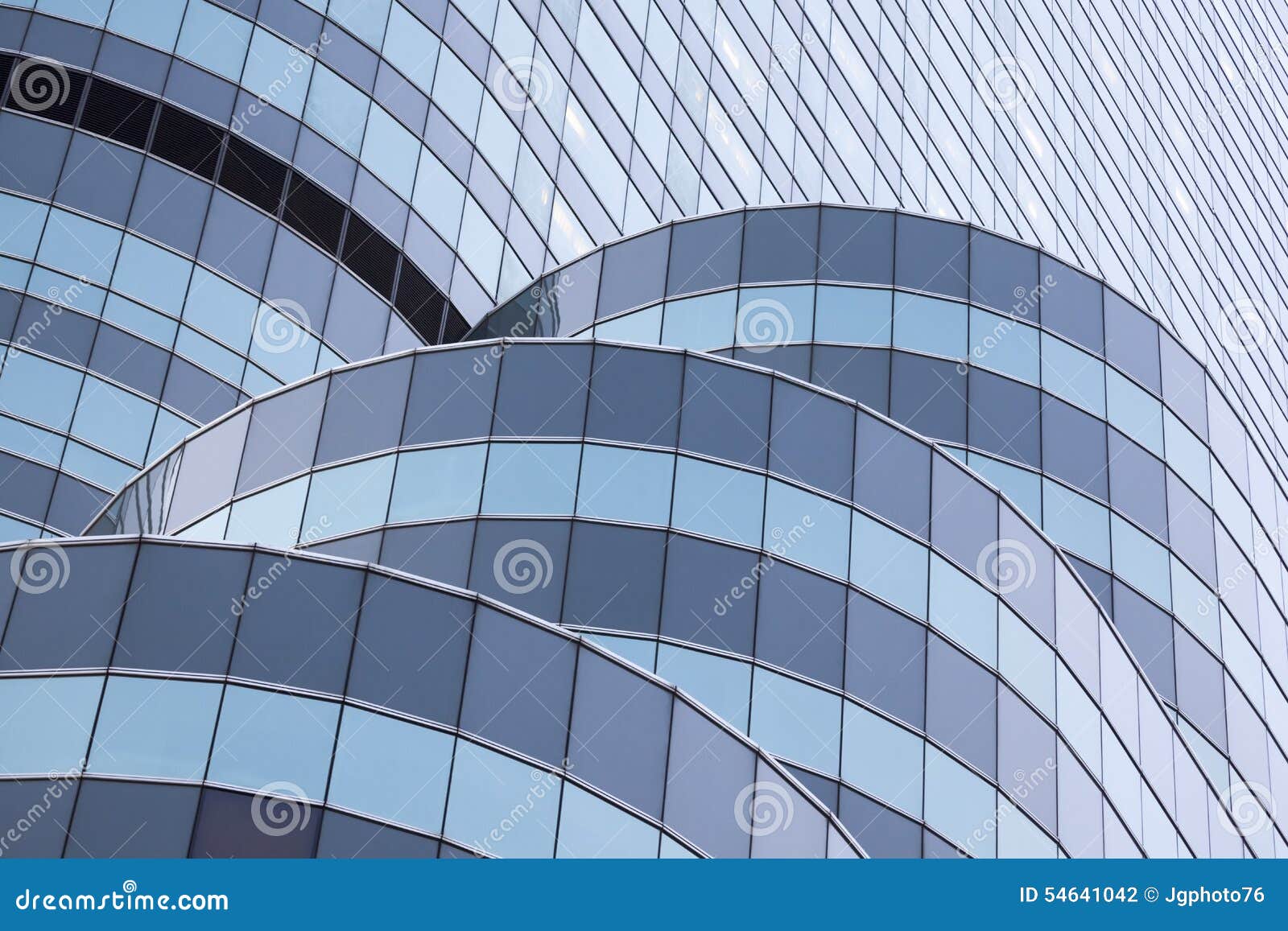 Glass Facade of the Inter Continental in Bangkok Stock Photo - Image of ...
