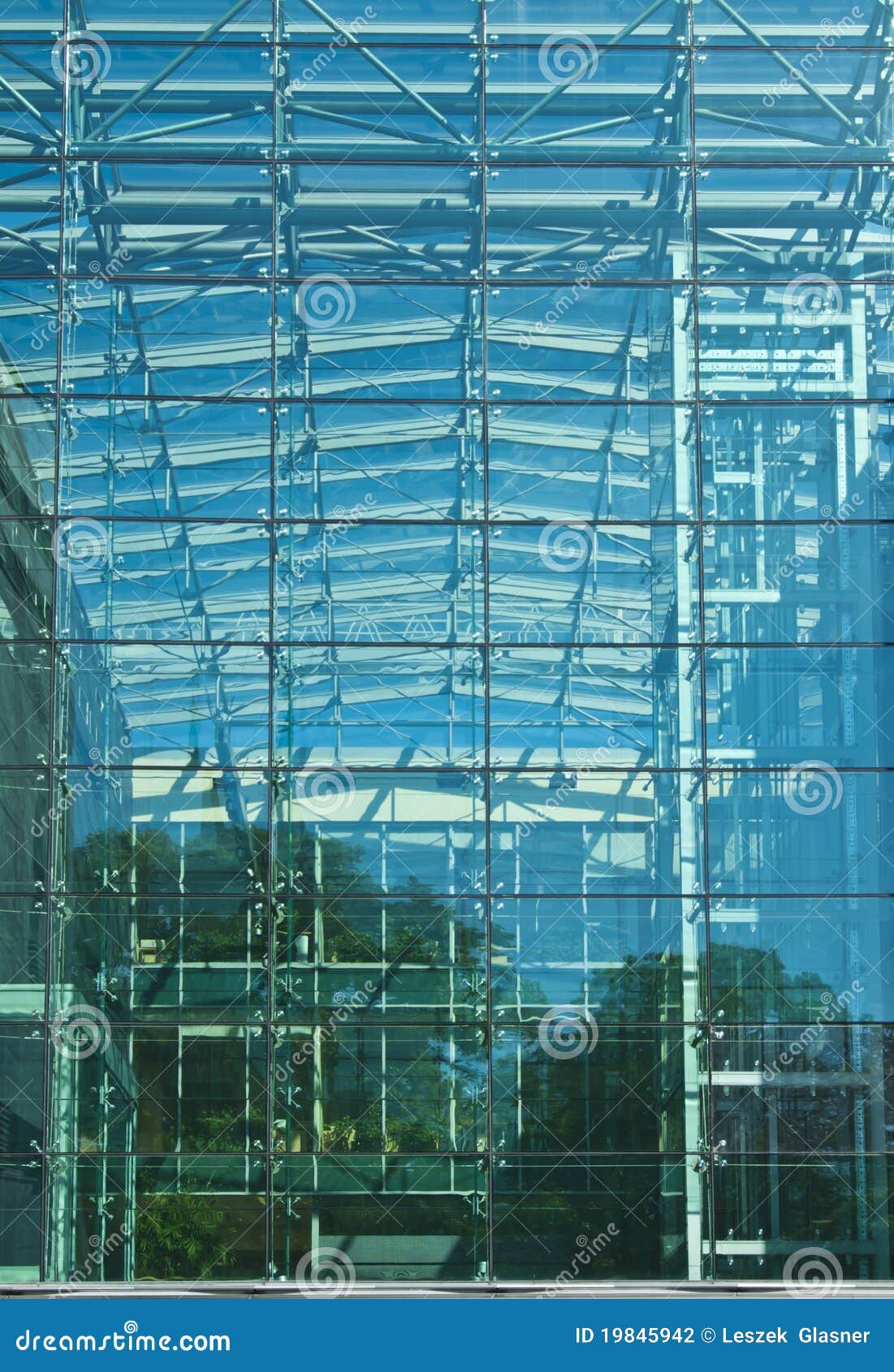 Minimalist Glass Building
