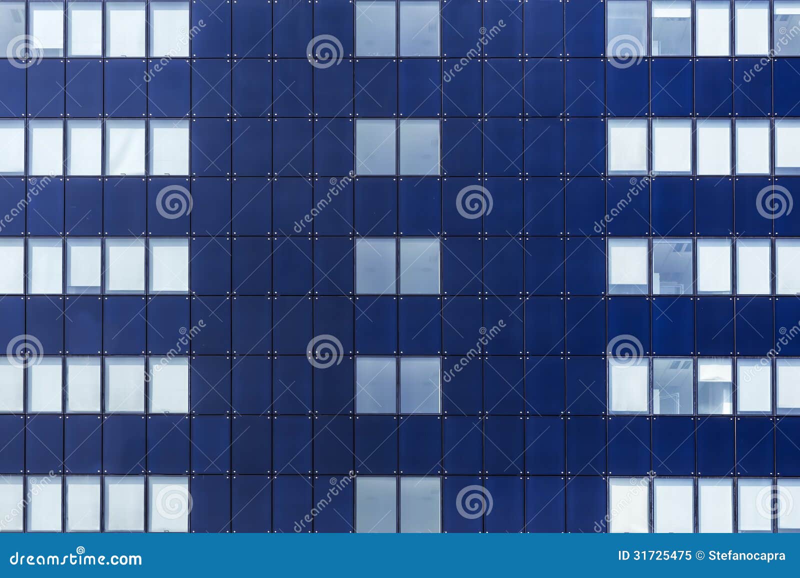 Glass facade of windows stock image. Image of business - 31725475