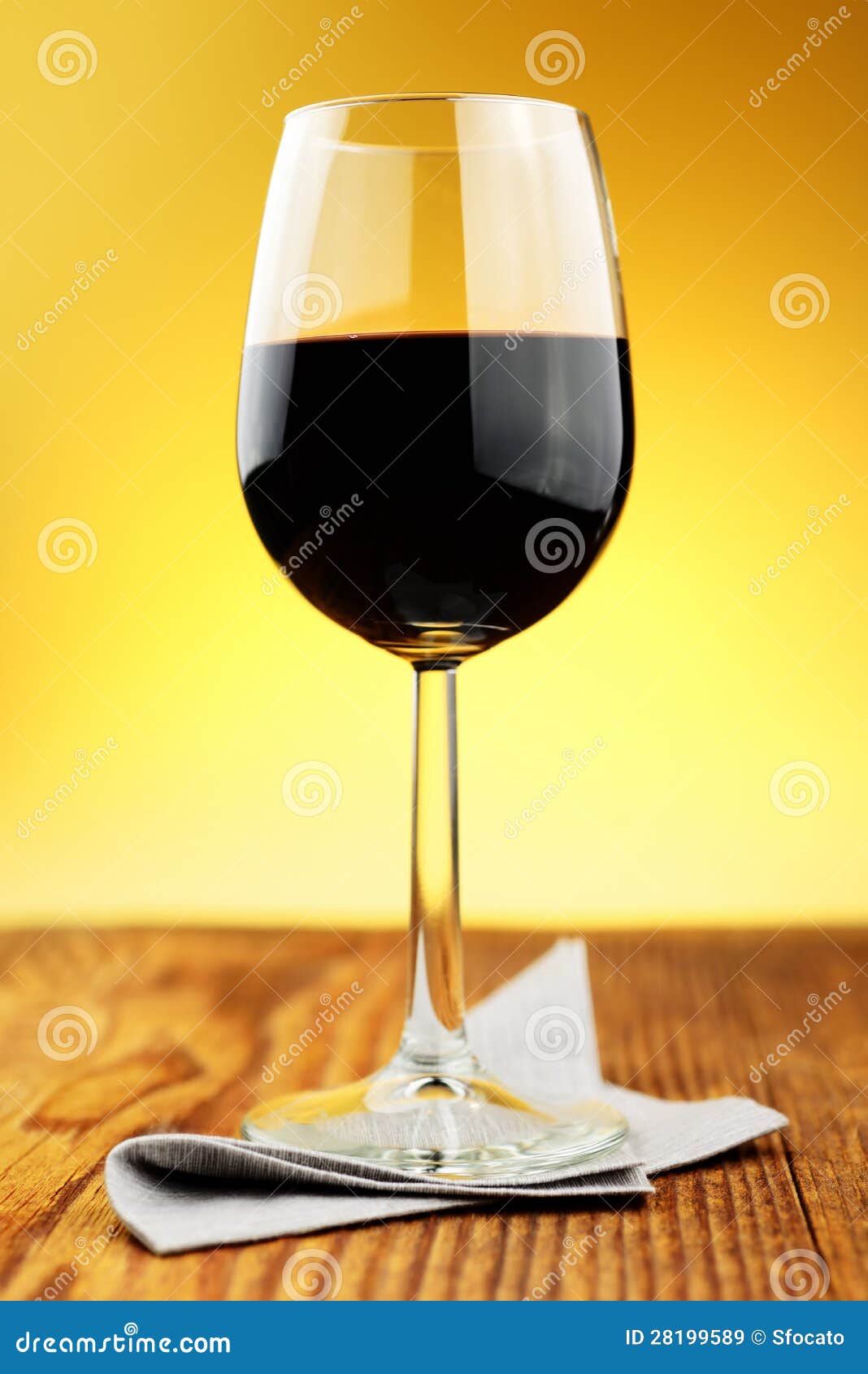 Glass of Fine Italian Red Wine Stock Image - Image of sommelier, glass ...