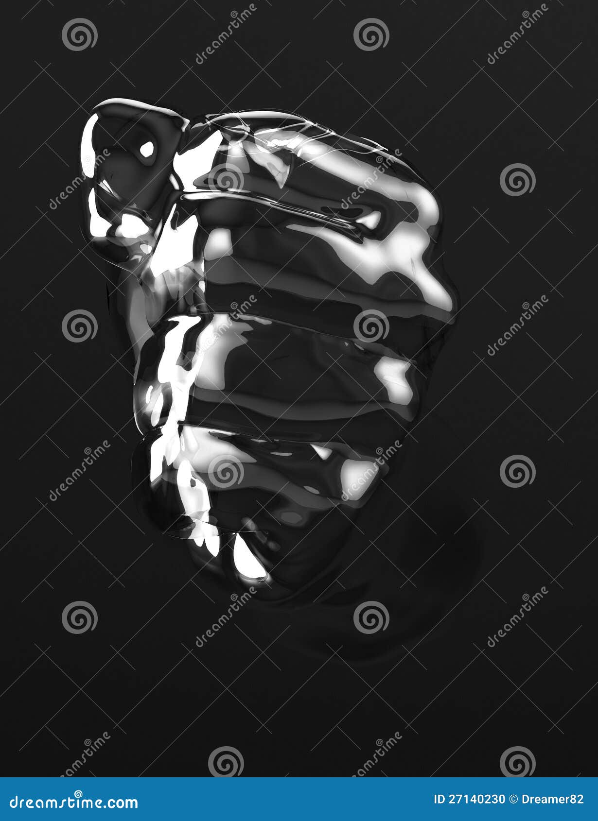 Glass fist stock illustration. Illustration of finger - 27140230