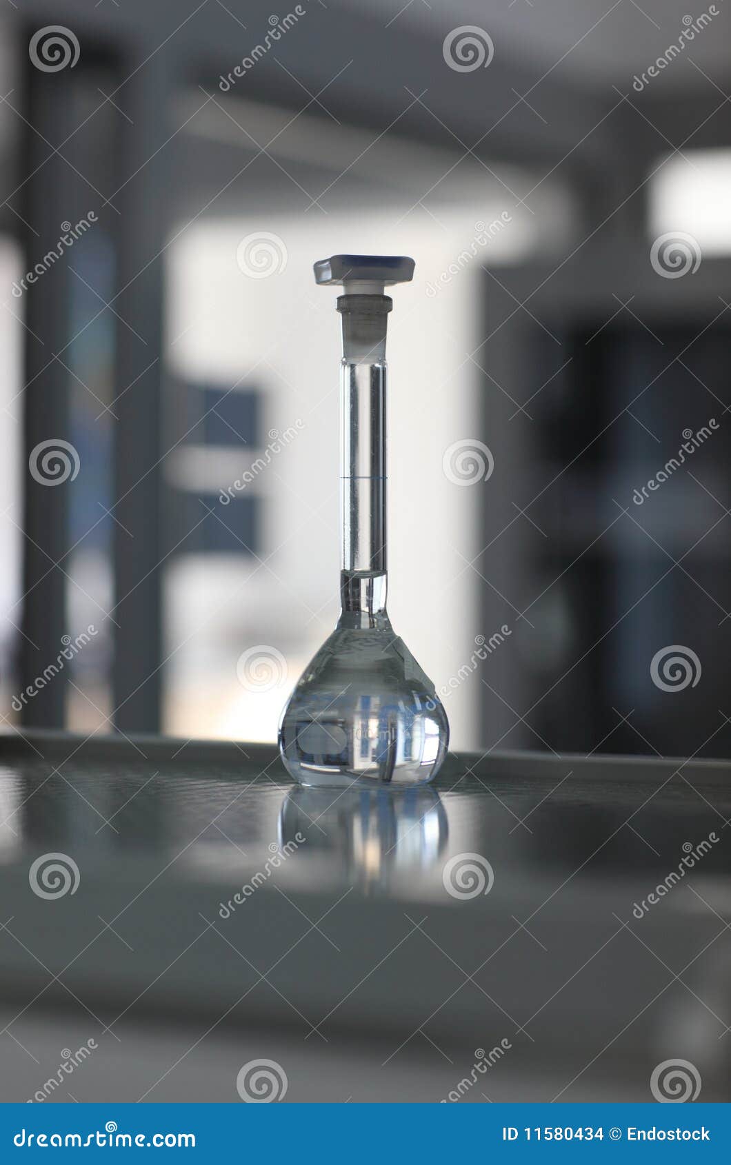 Glass flask with liquid stock photo. Image of condenser - 11580434
