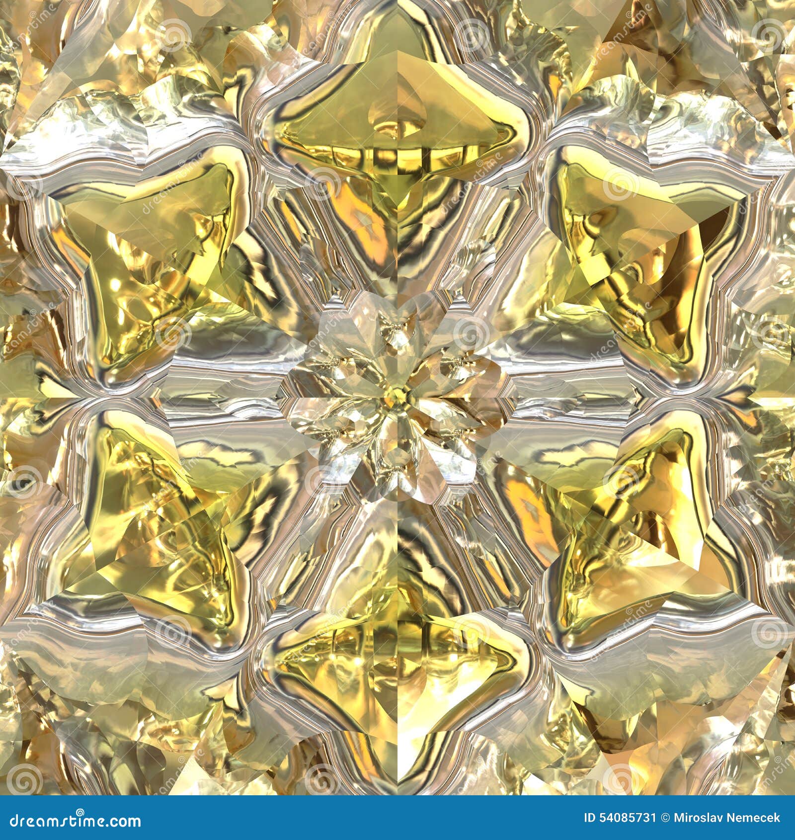 Glass Floral Seamless Generated Texture Stock Illustration ...