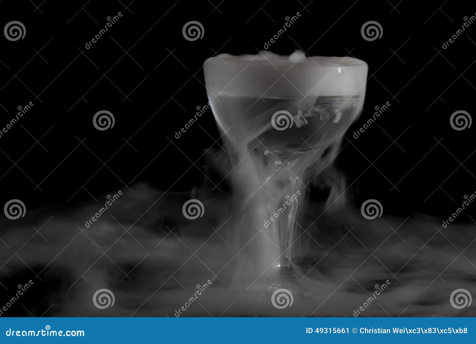 A glass in the fog stock image. Image of mystic, diffuse - 49315661
