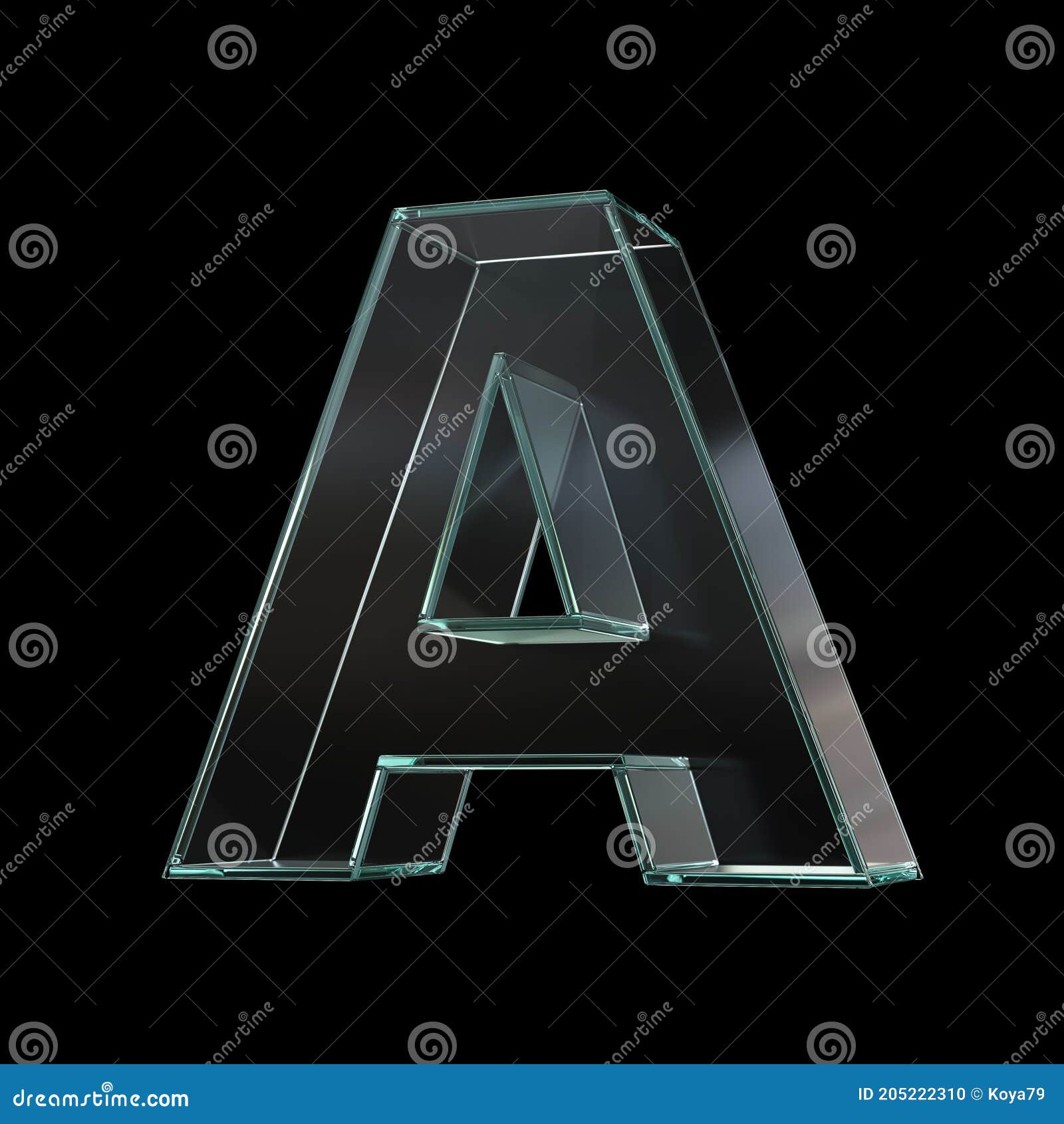 Glass Font. Vector Latin Alphabet. | CartoonDealer.com #99586731