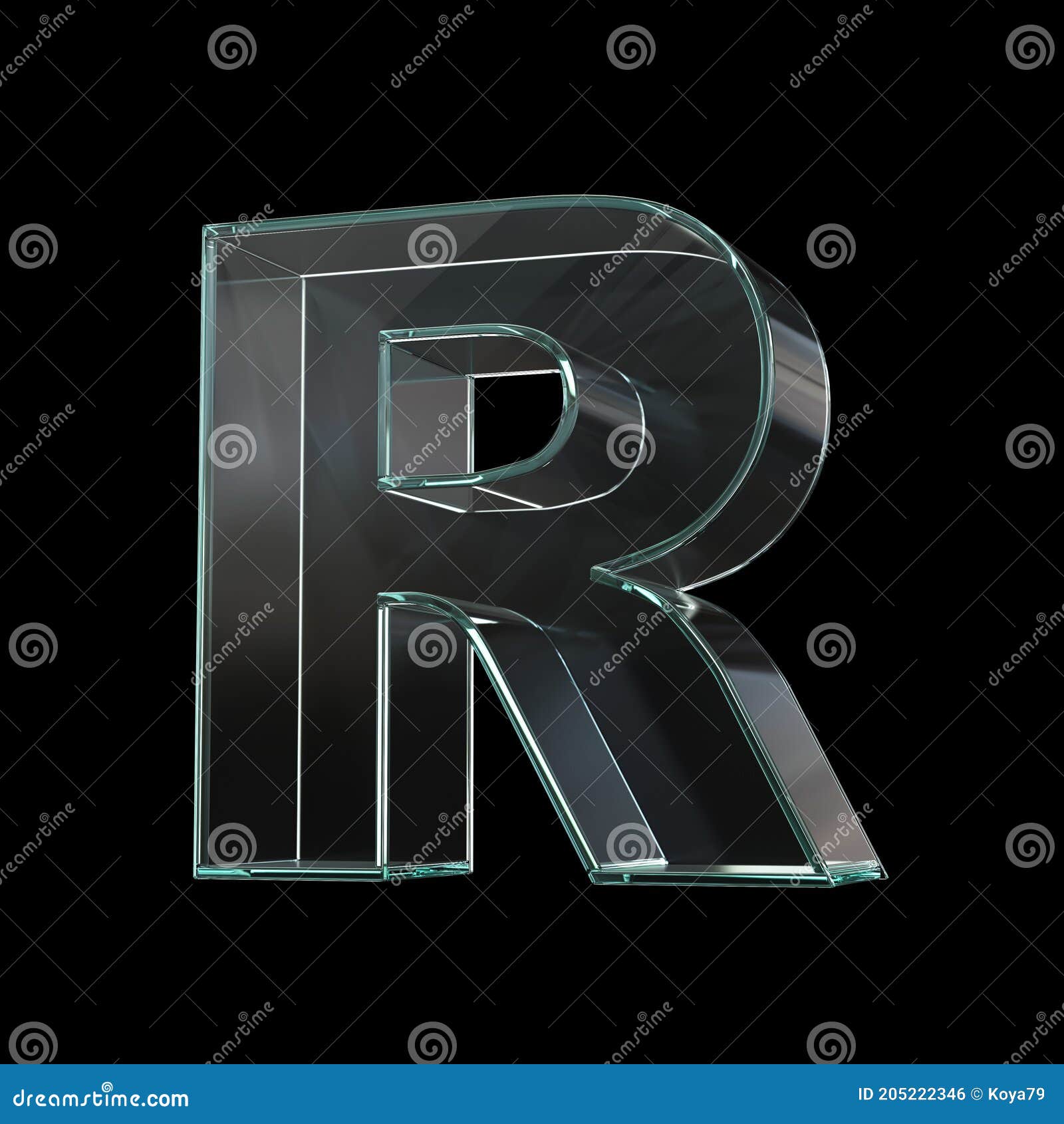 Glass Font. Vector Latin Alphabet. | CartoonDealer.com #99586731