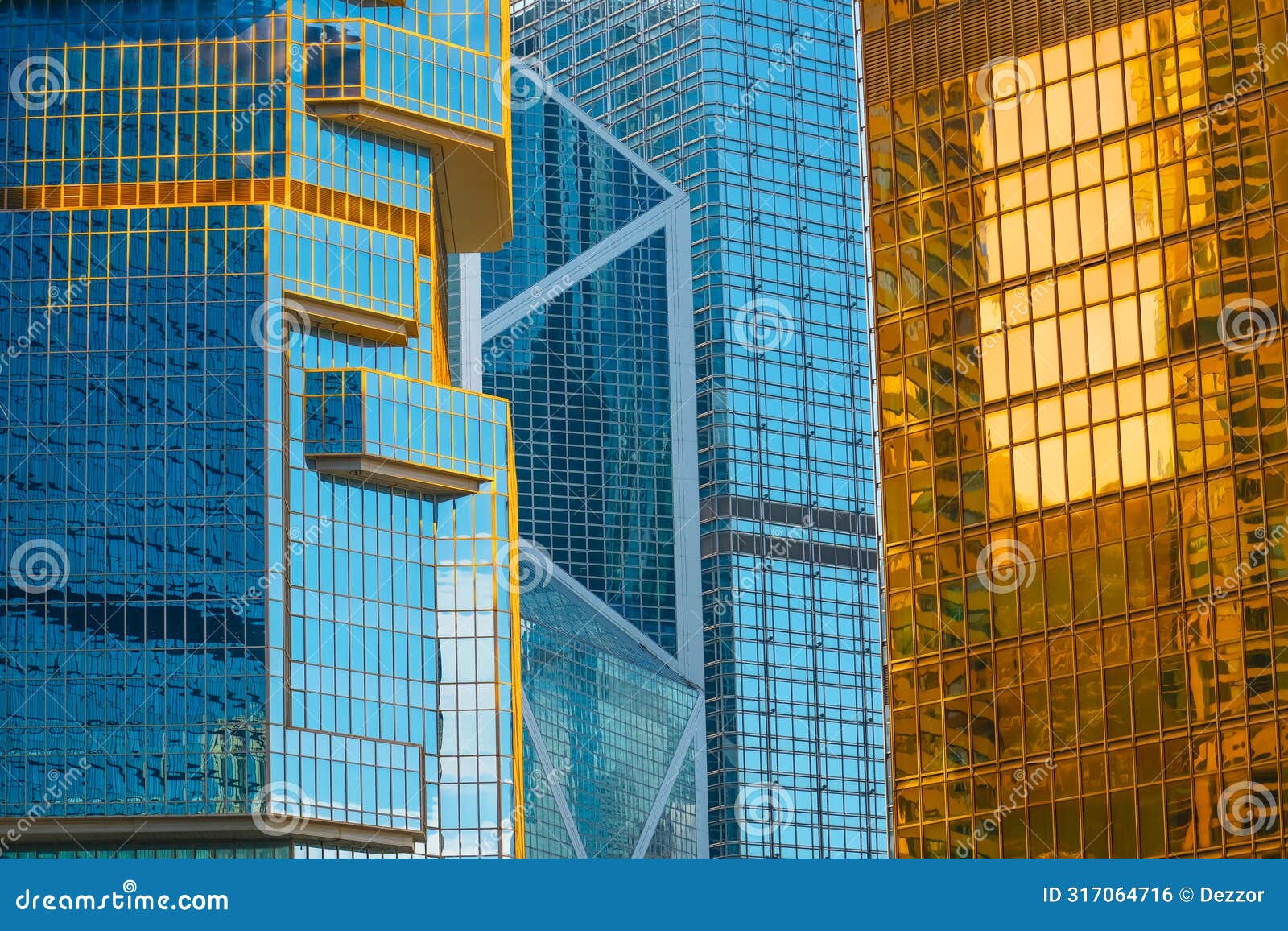 Glass Frames and Stylistic Figures in Shimmering Gradients, Abstract ...