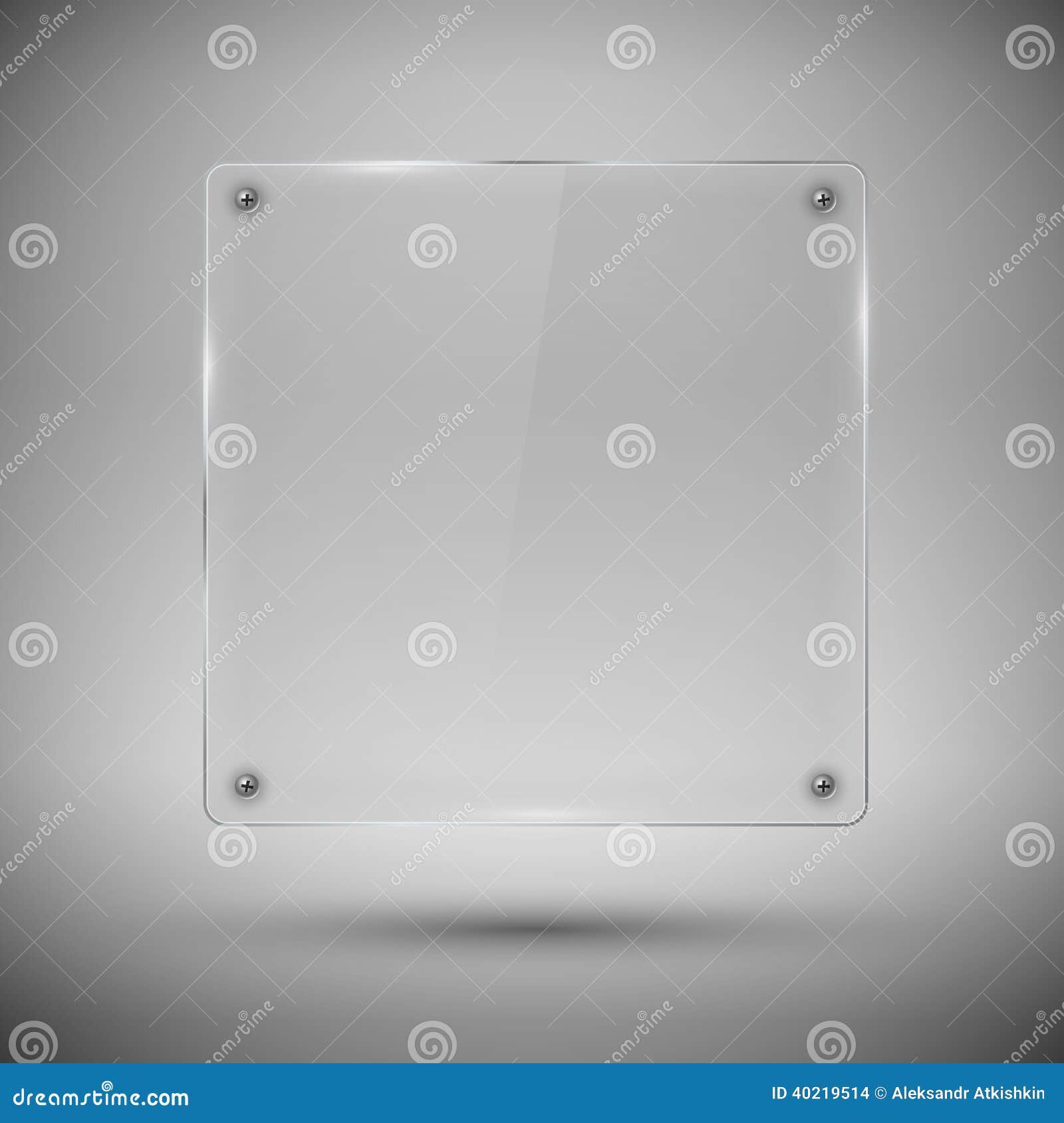 Glass Framework. Vector Illustration. Stock Vector - Illustration of ...