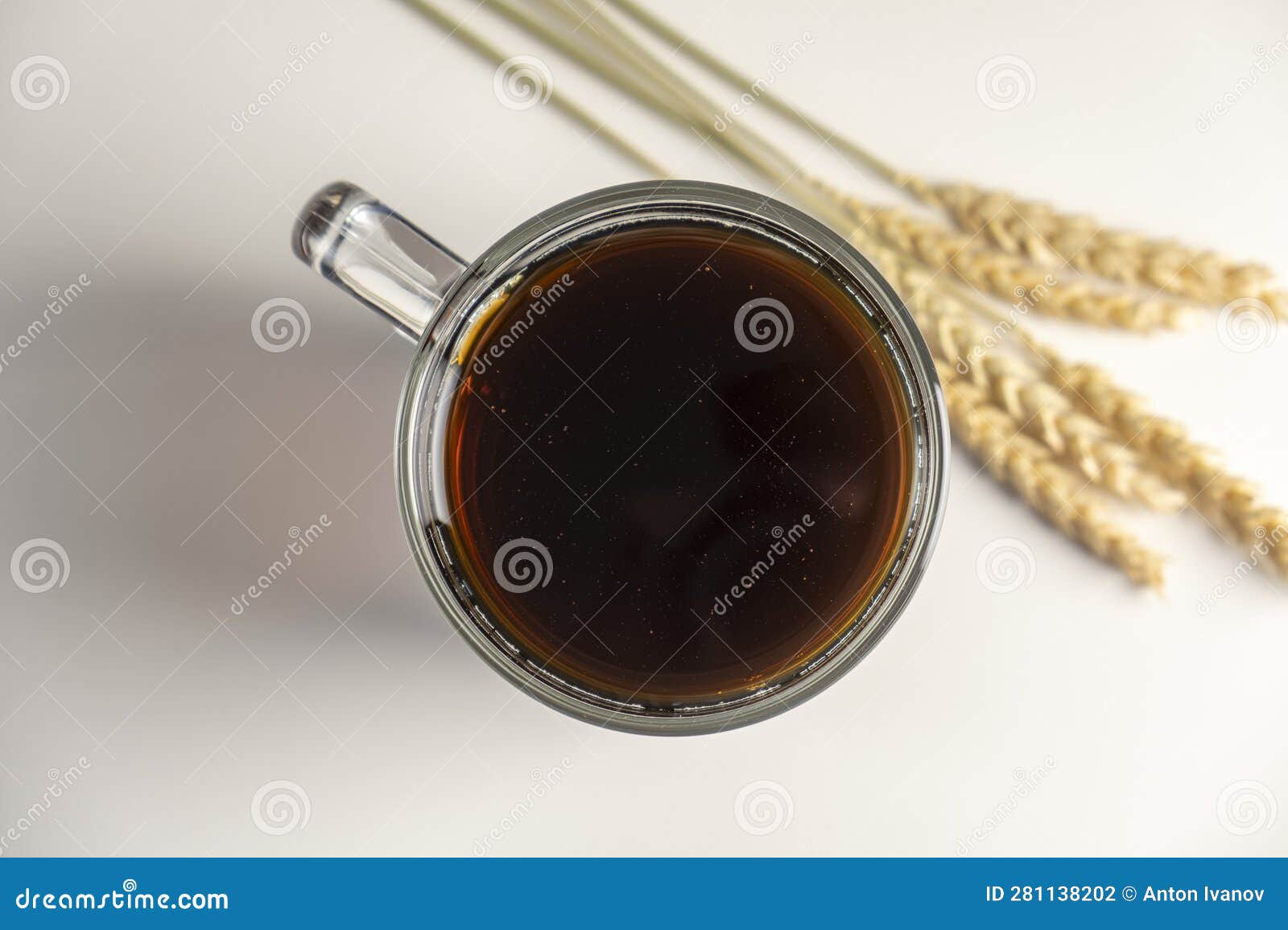 Glass of Fresh Kvass, Traditional Russian Drink. Stock Photo - Image of ...