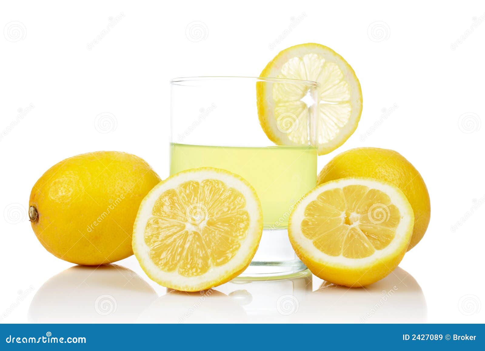 Glass of fresh lemon juice stock image. Image of delicious - 2427089