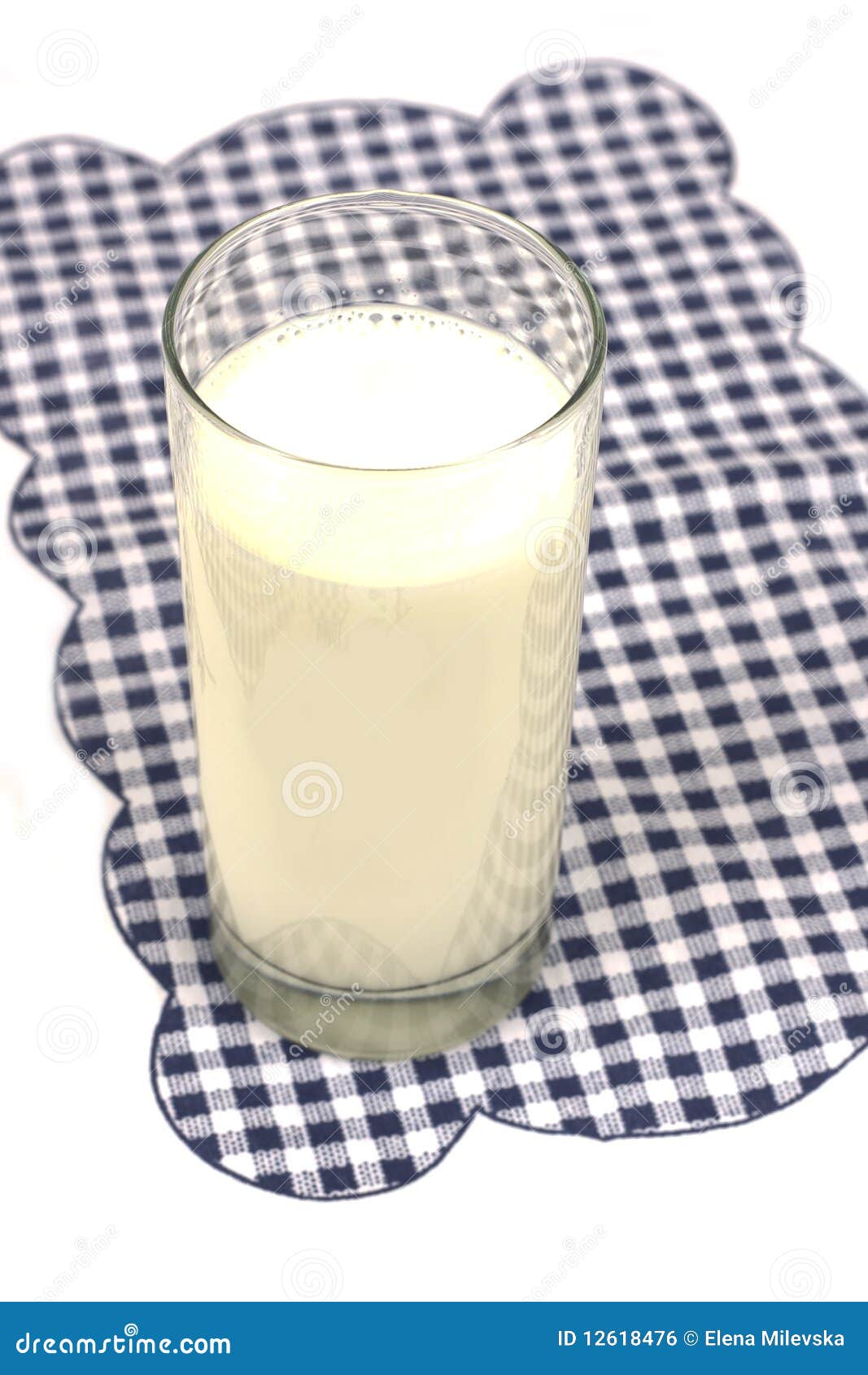 Glass with fresh milk stock photo. Image of milk, plastik - 12618476