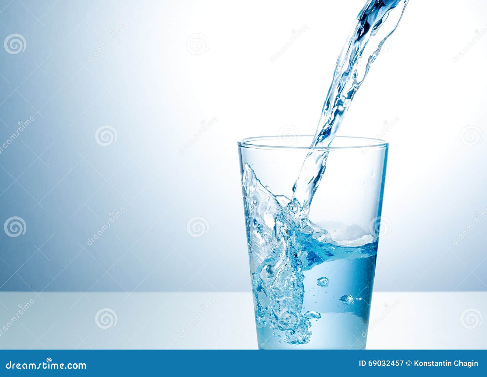 Glass of fresh water stock image. Image of crystal, refreshing - 69032457