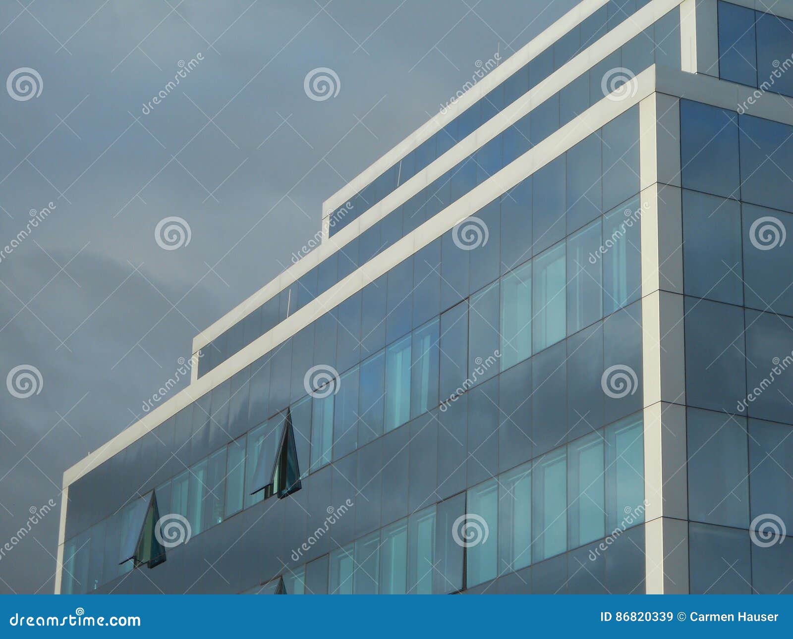 Glass front stock image. Image of glass, facade, windows - 86820339