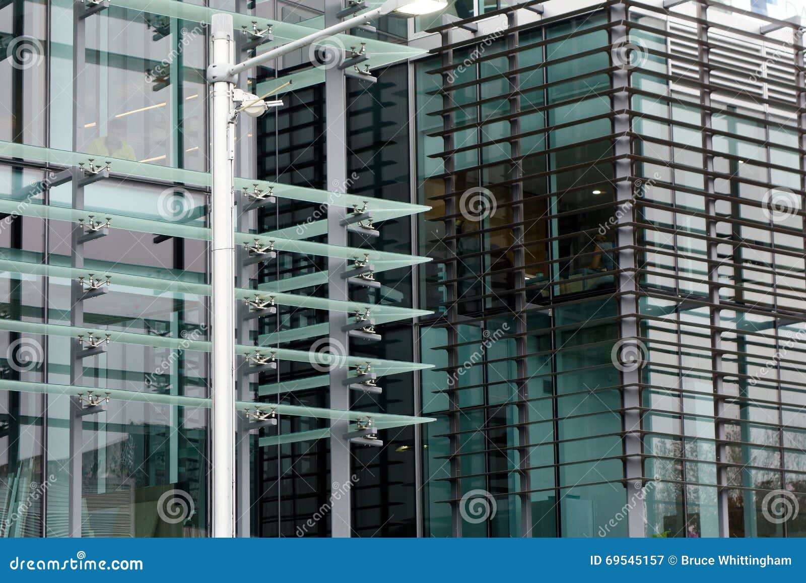 Glass Fronted Modern Building Stock Image - Image of glass, lines: 69545157