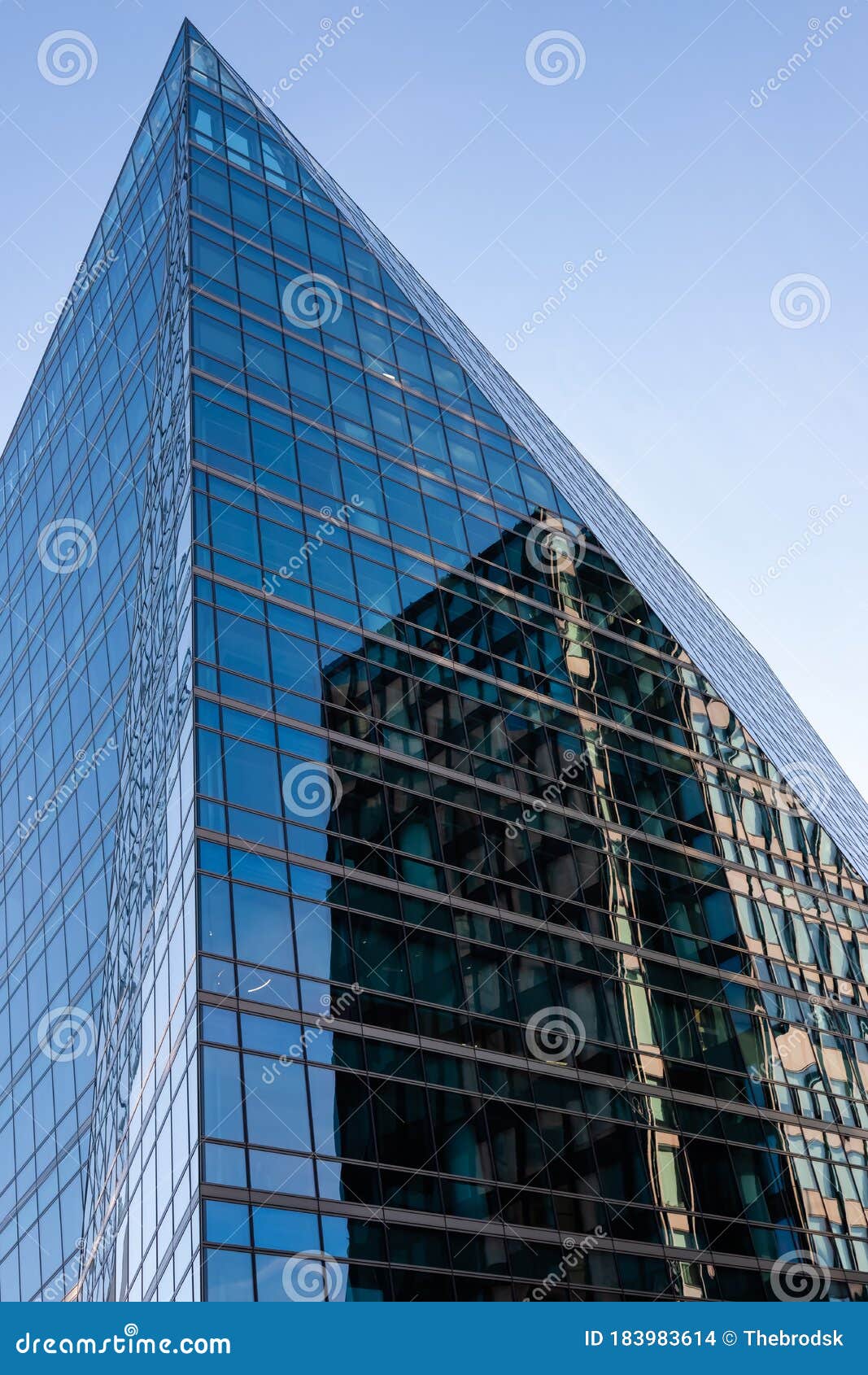 Glass Fronted Office Building Stock Photo - Image of architectural ...